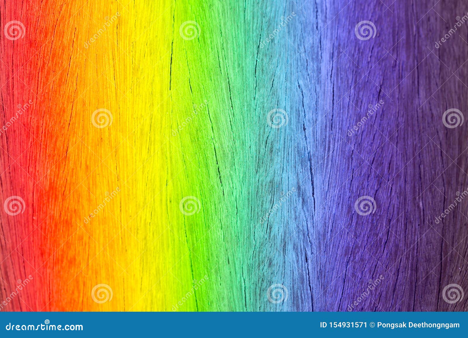 Rainbow Colors on Wooden Floors Stock Image - Image of decorative ...