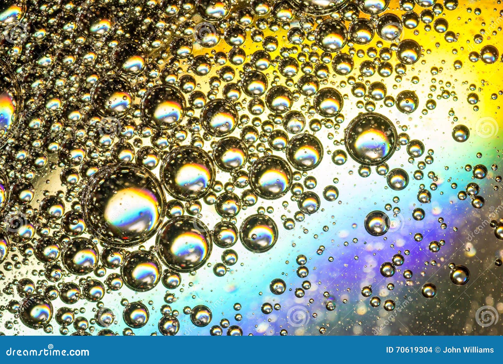 Rainbow Coloured Oil on Water Abstract Stock Photo - Image of pattern ...