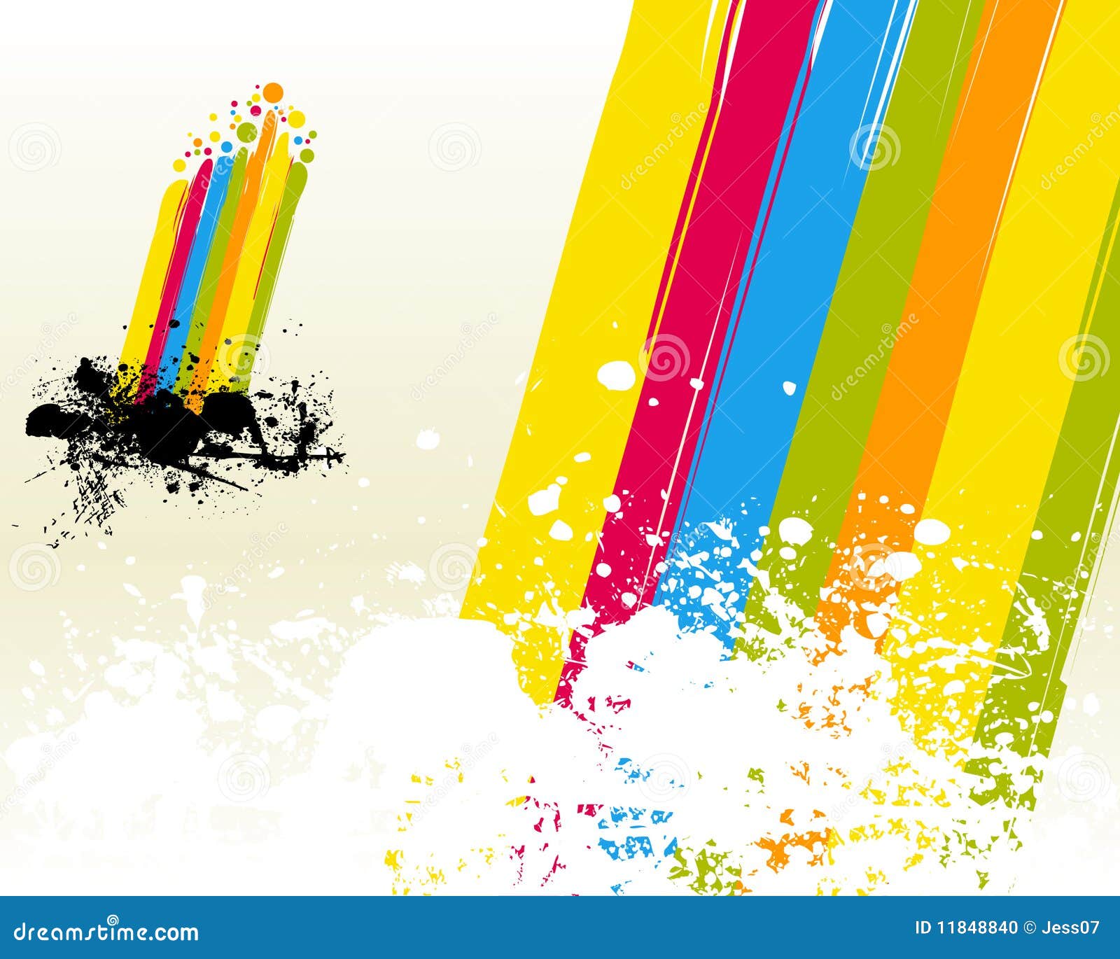 Rainbow concept stock illustration. Illustration of beautiful - 11848840