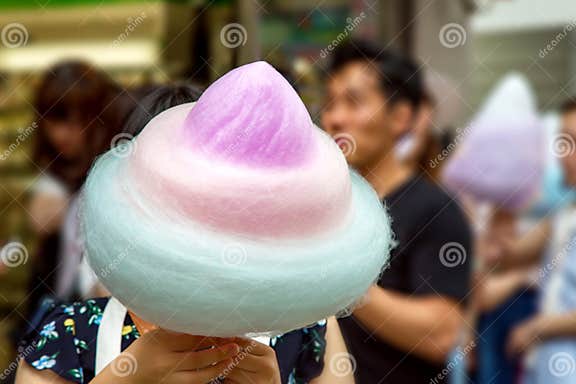 Rainbow Cotton Candy in Harajuku, Tokyo, Japan. Defocused and ... Rainbow Cotton Candy in Harajuku, Tokyo, Japan. Defocused and ...