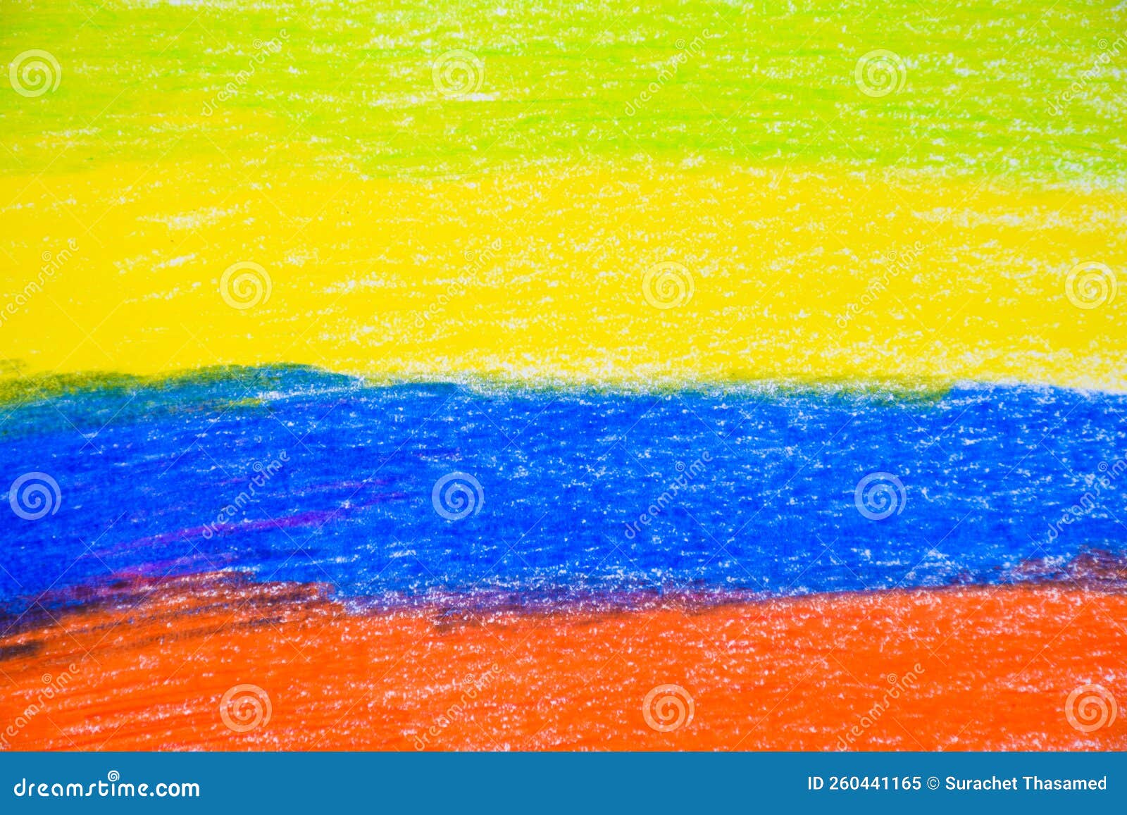 Rainbow Crayon Texture Background. Colorful Background Stock Image ...