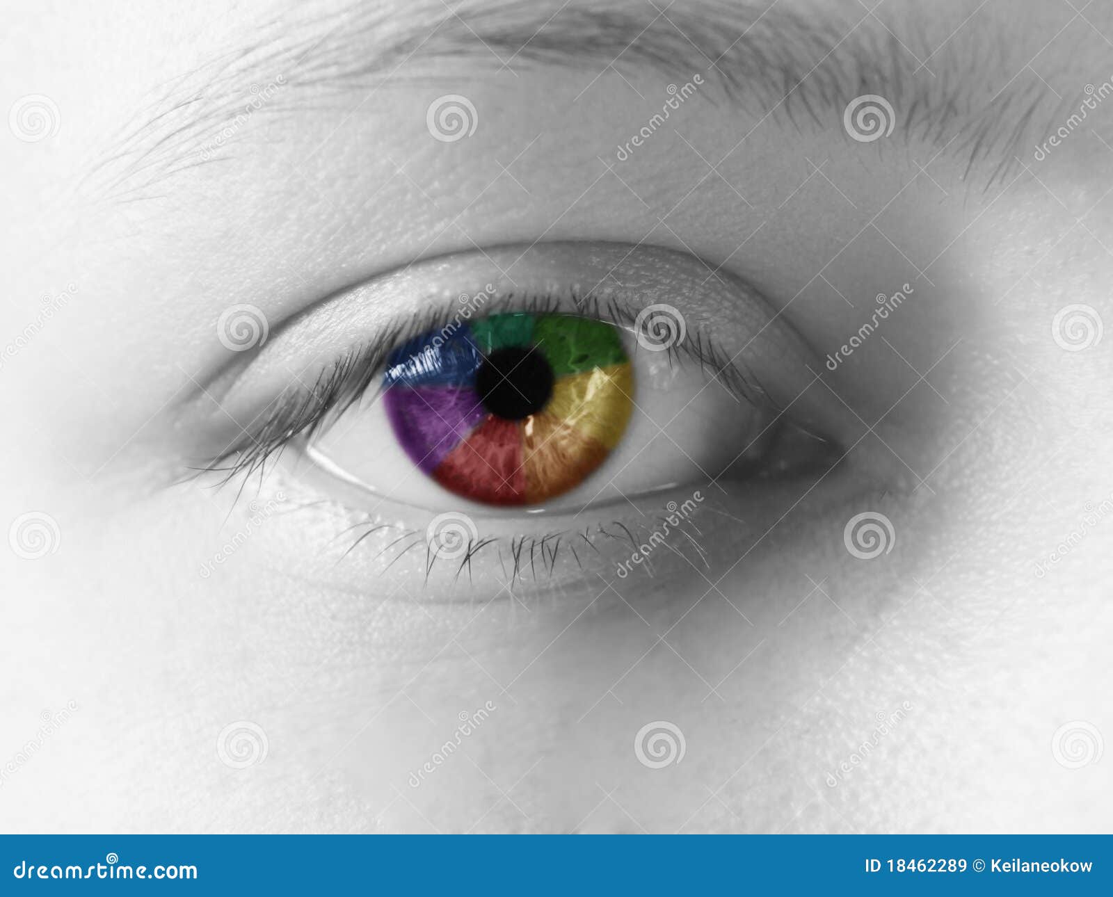Rainbow Creative Brain Psychology Royalty-Free Stock Photo ...