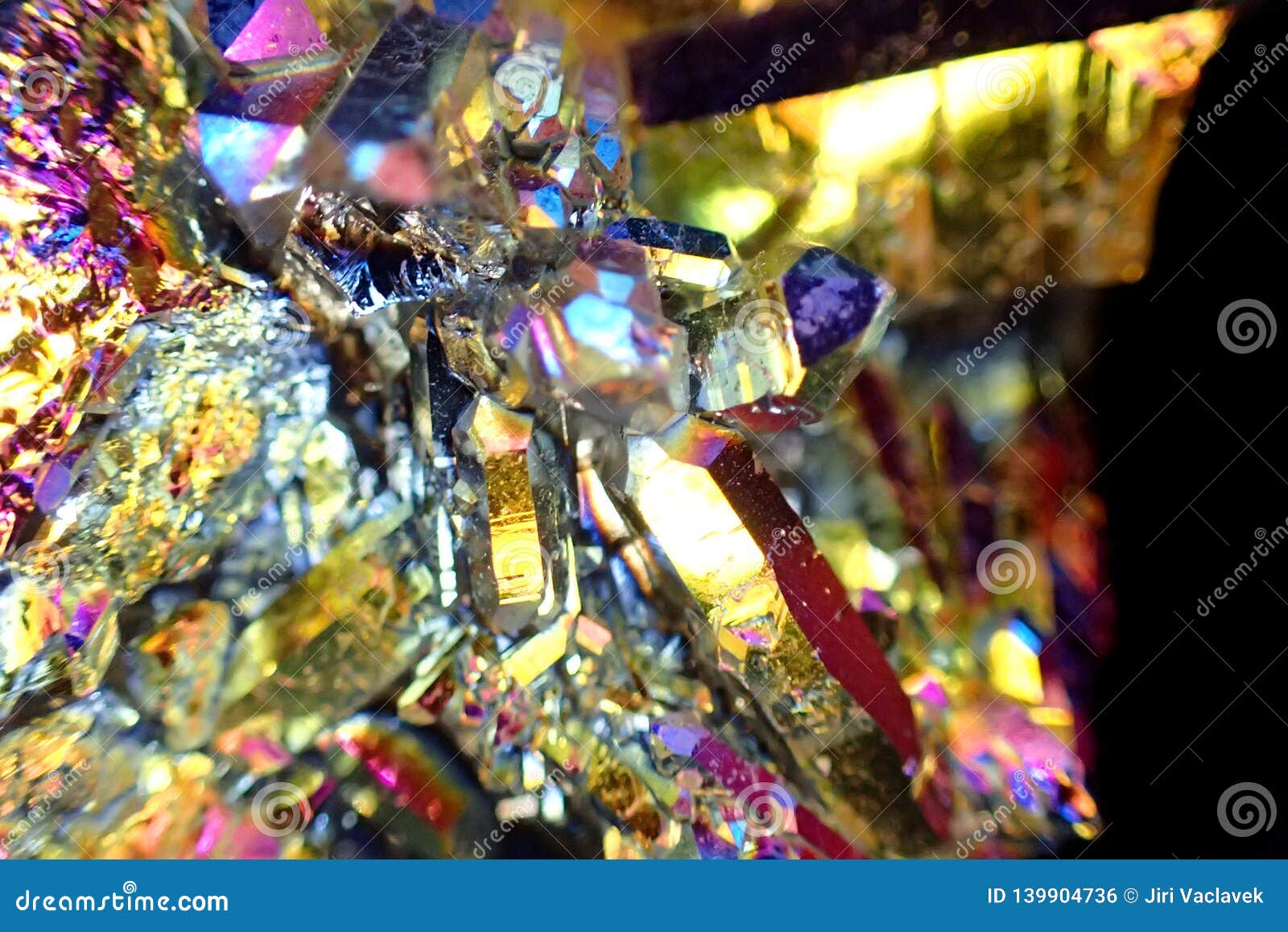 Rainbow Crystal Texture Royalty-Free Stock Photography | CartoonDealer ...