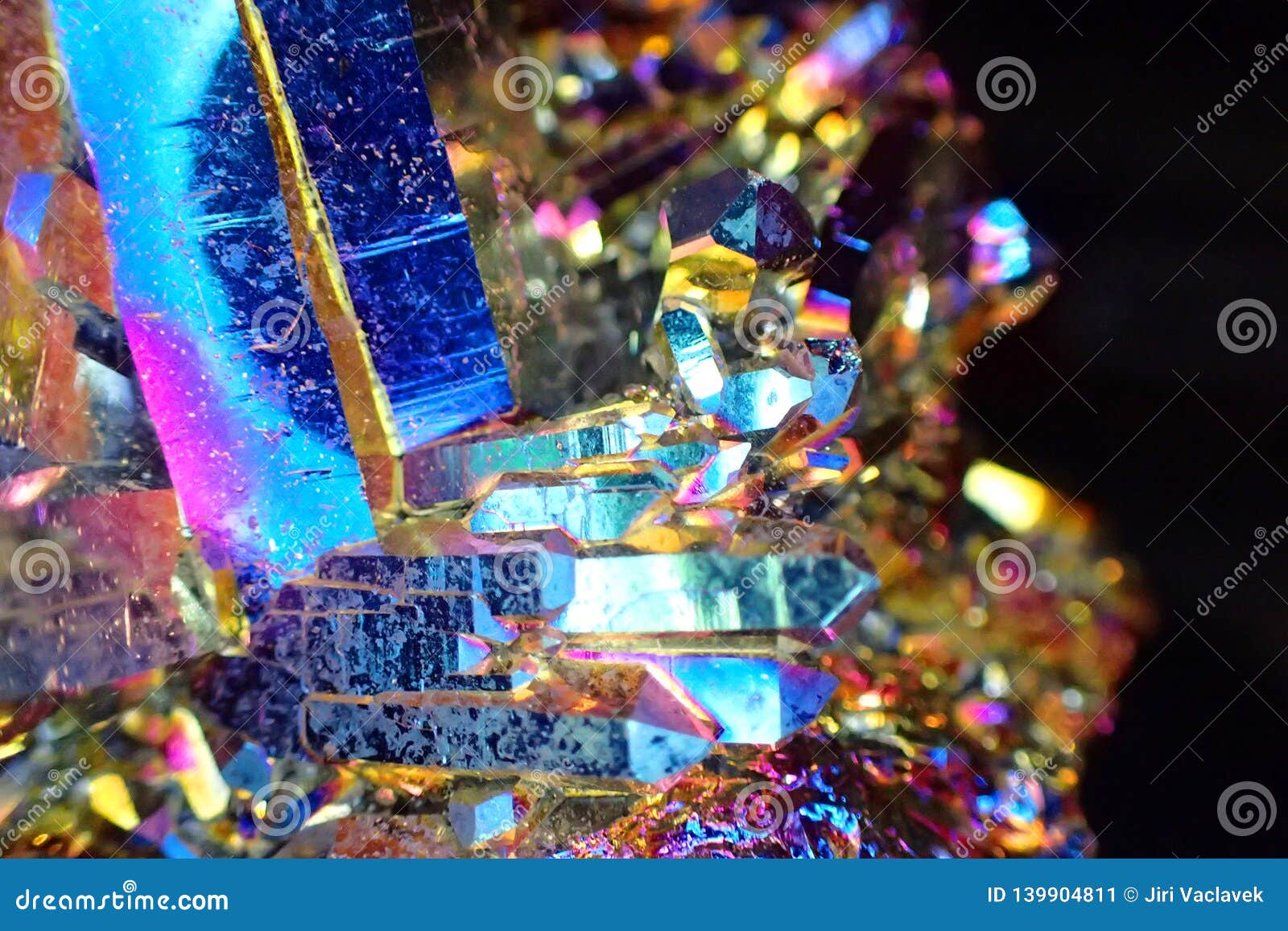 Rainbow Crystal Texture Royalty-Free Stock Photography | CartoonDealer ...