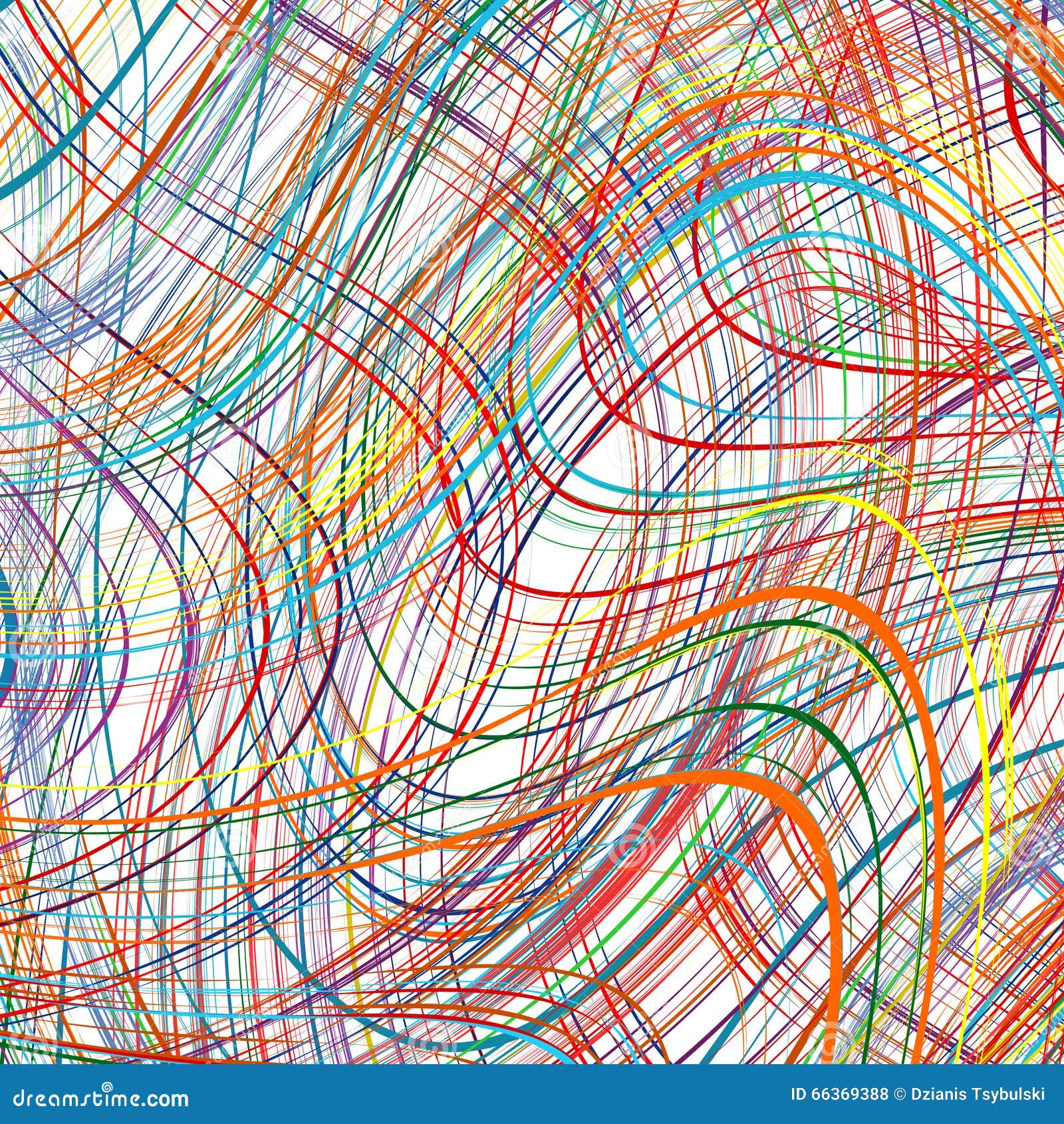 Curved Stripes In Shades Of Tawny Brown And Beige On A Black Background ...