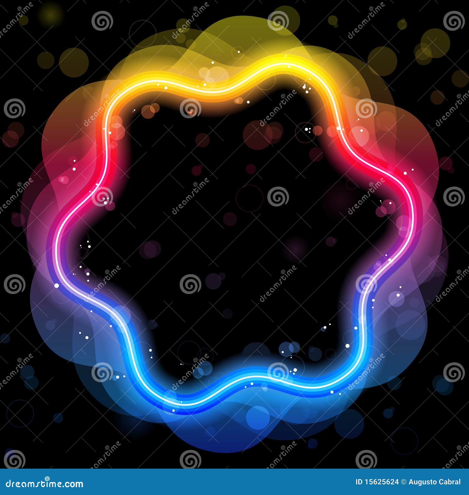 Rainbow Design Element Border Stock Vector - Illustration of computer ...