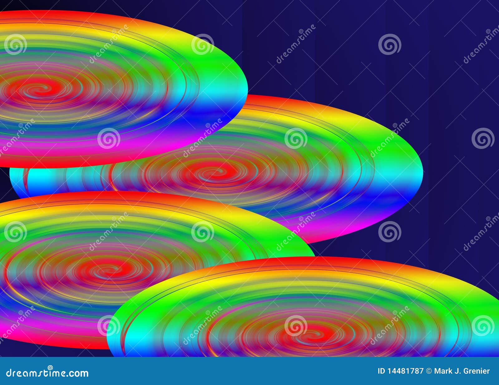 Rainbow Disco stock illustration. Illustration of colors - 14481787