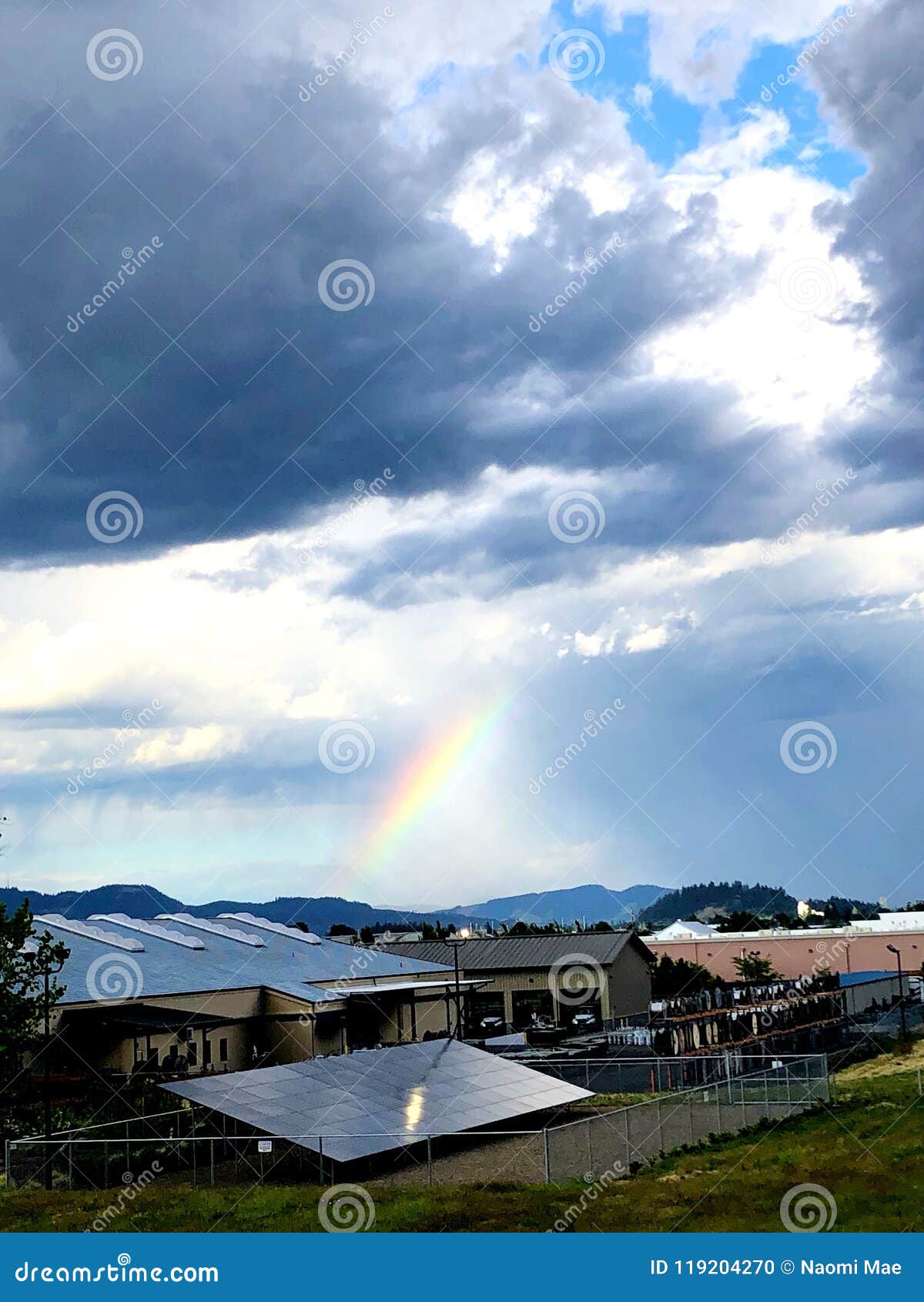 Rainbow when in doubt stock photo. Image of grey, doubt - 119204270