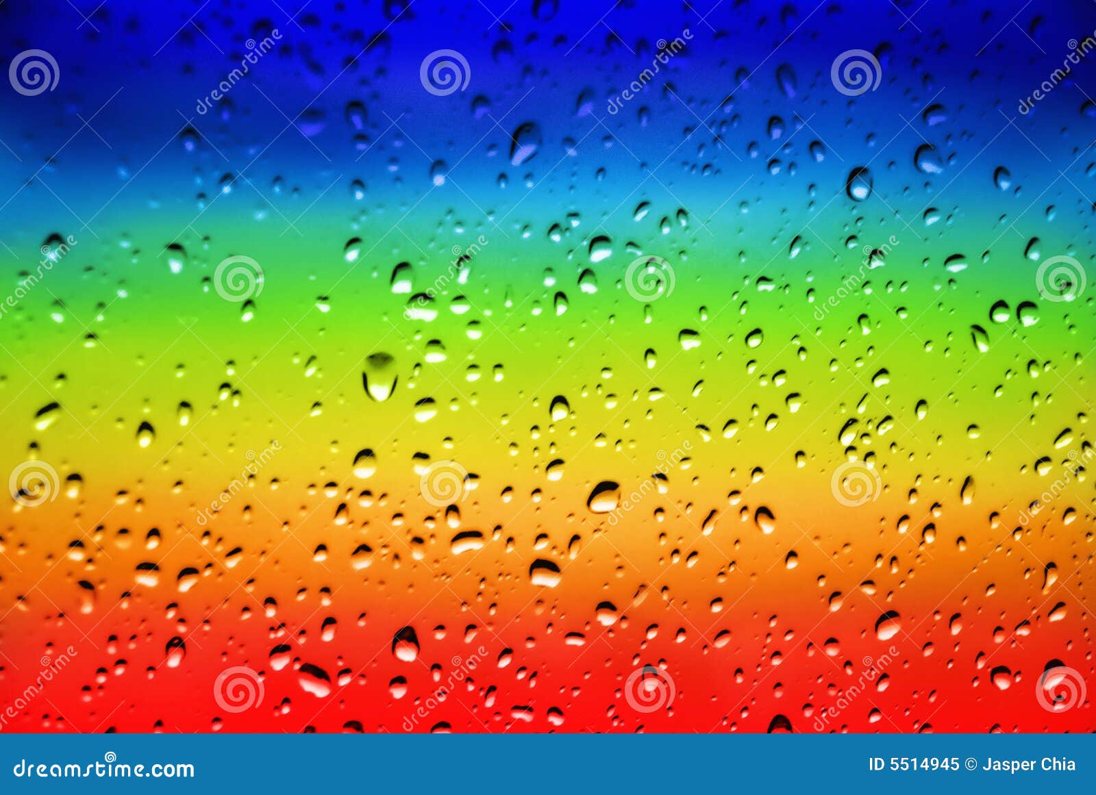 Rainbow Droplets stock image. Image of random, rainbow - 5514945