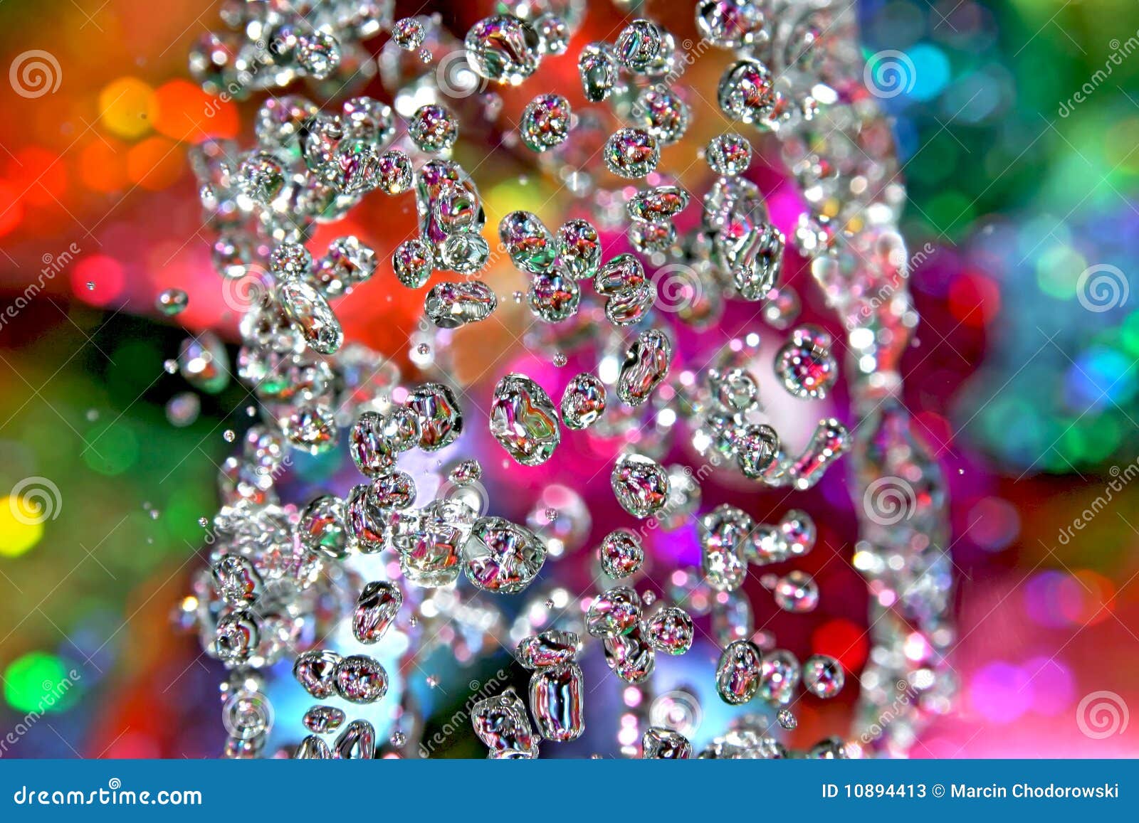 Rainbow drops. stock image. Image of fresh, flash, juice - 10894413