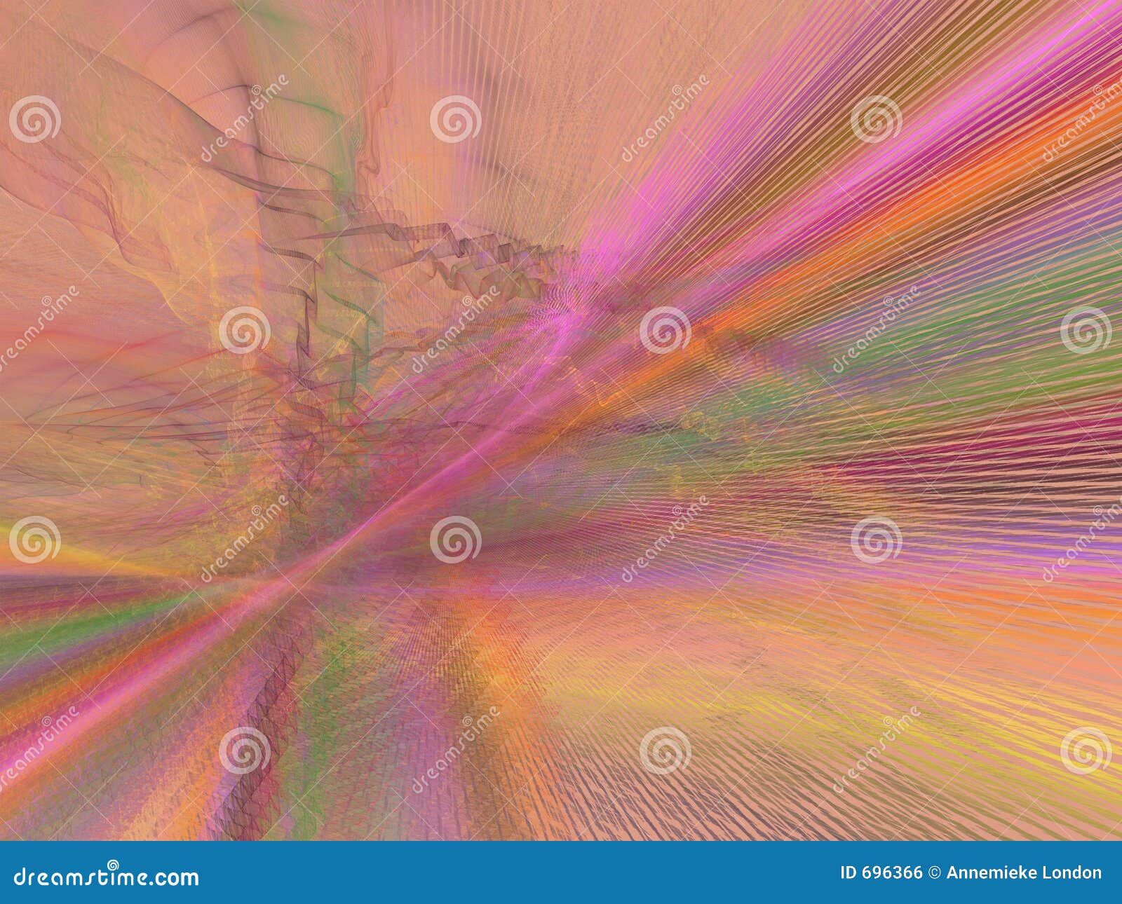Rainbow explosion stock illustration. Illustration of happy - 696366