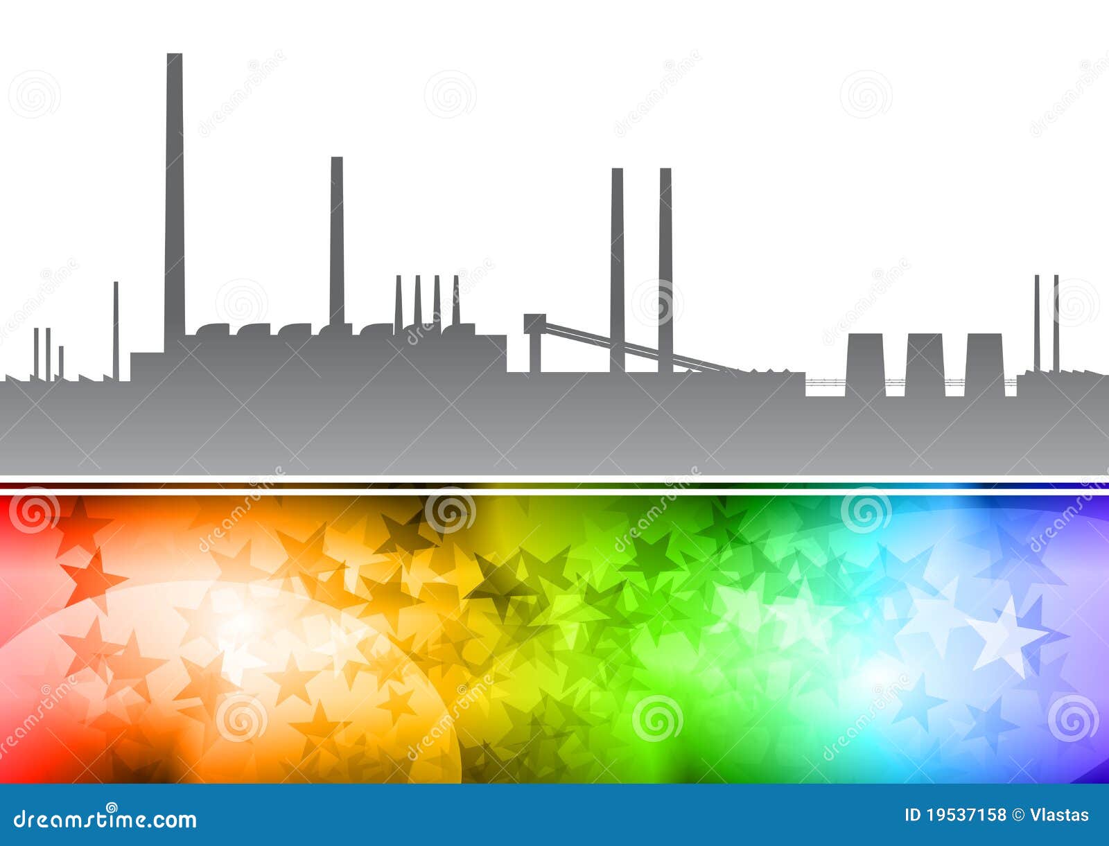 Rainbow Factory Wallpaper