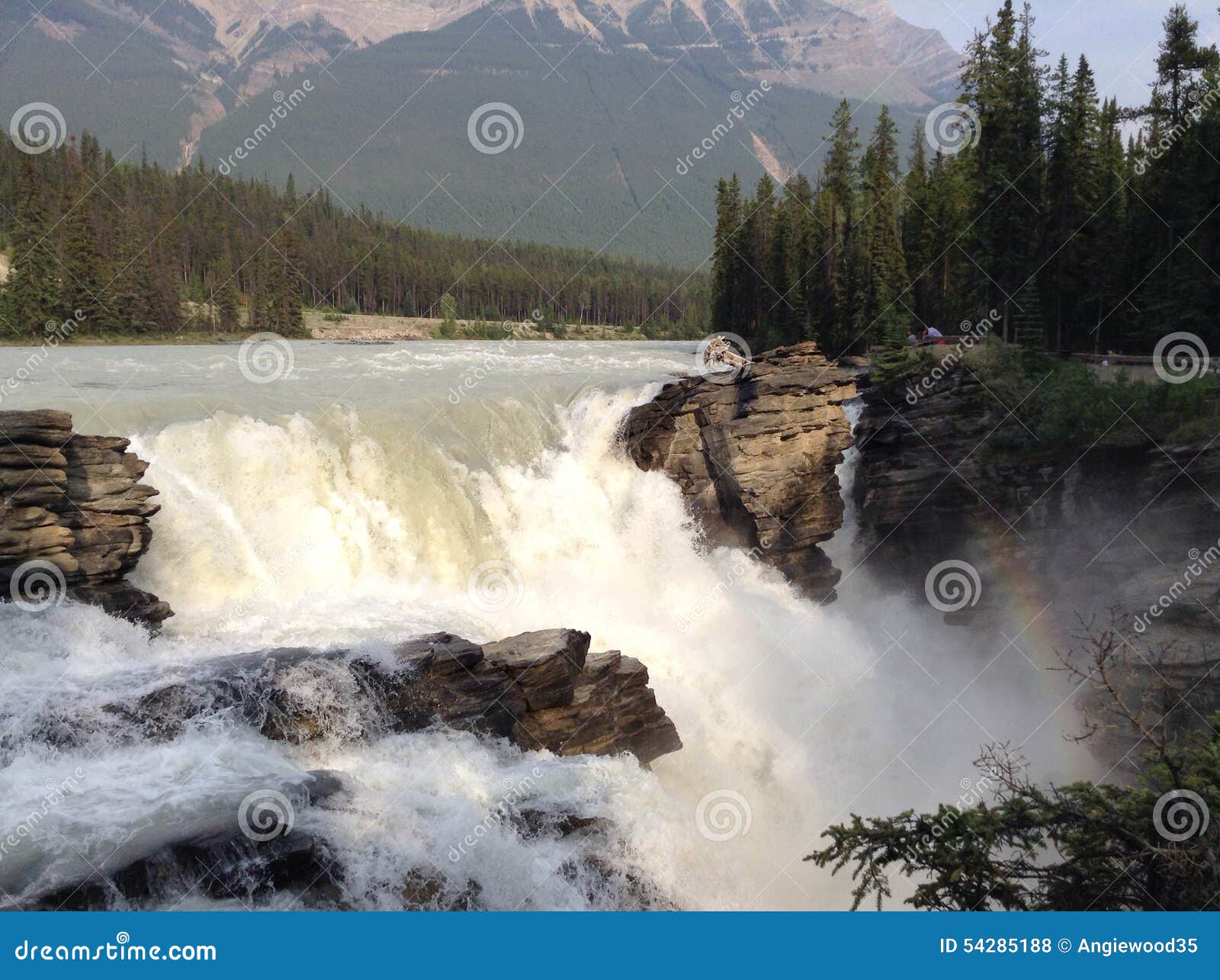 Rainbow falls stock photo. Image of canada, falls, waterfall - 54285188