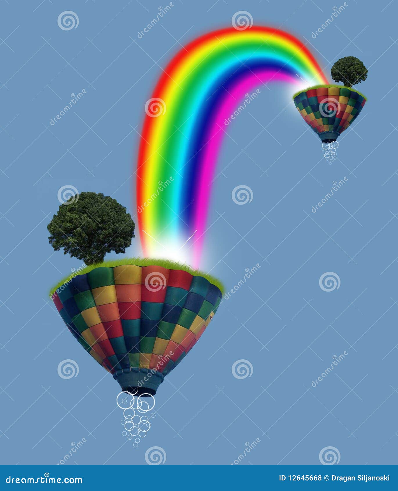 Rainbow Fantasy Abstract Background Stock Photo - Image of alto, fluid ...