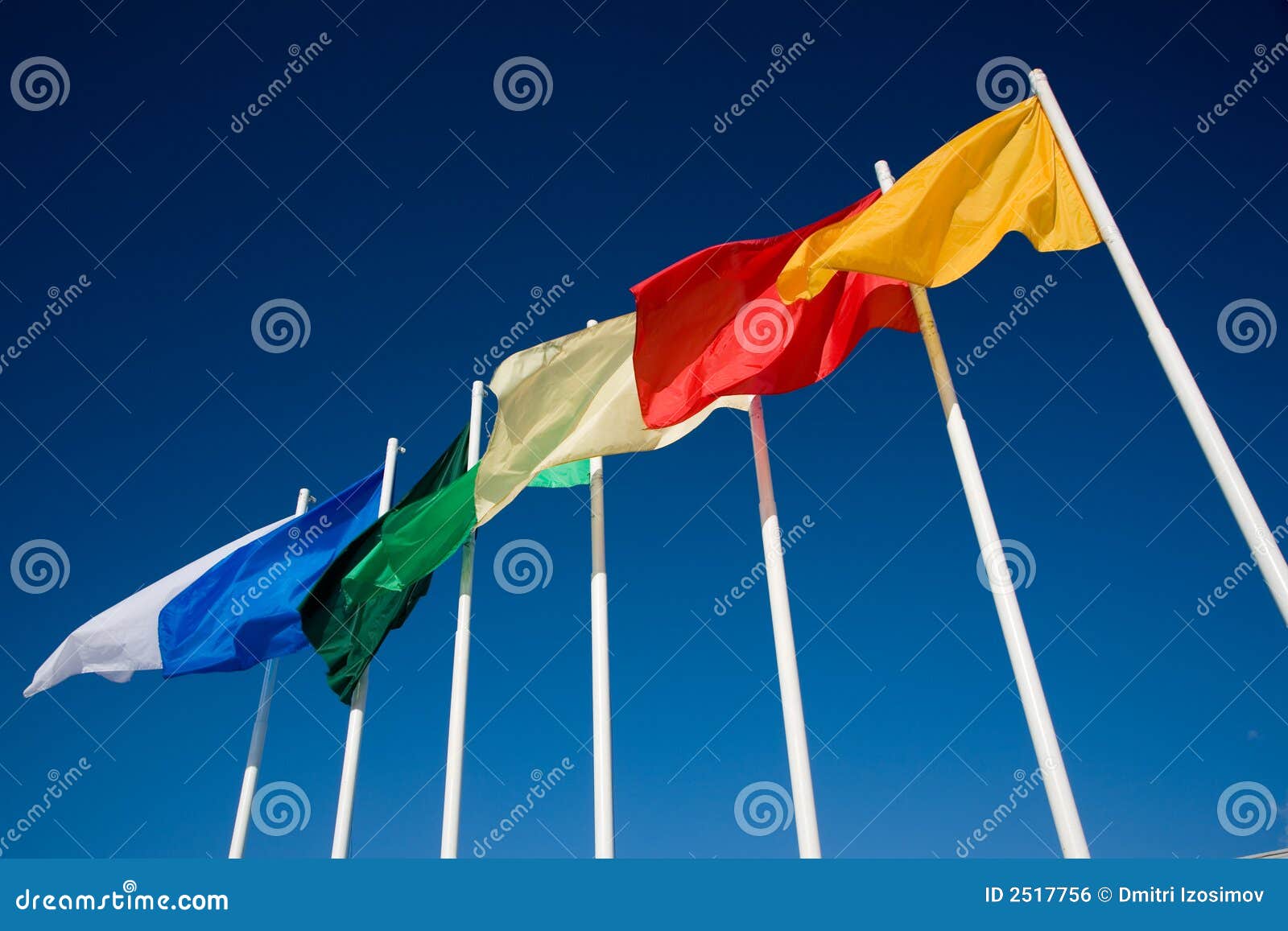 The rainbow of flags stock photo. Image of rainbow, flag - 2517756