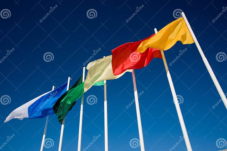 The rainbow of flags stock photo. Image of rainbow, flag - 2517756