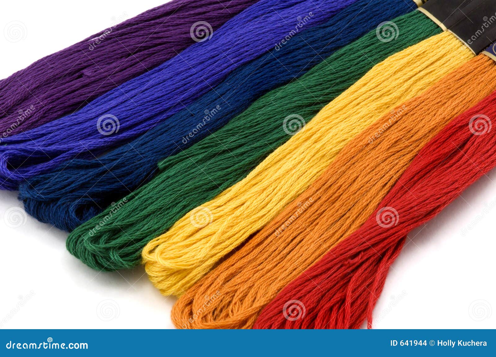 Rainbow of Floss - Horizontal Stock Photo - Image of floss, green: 641944