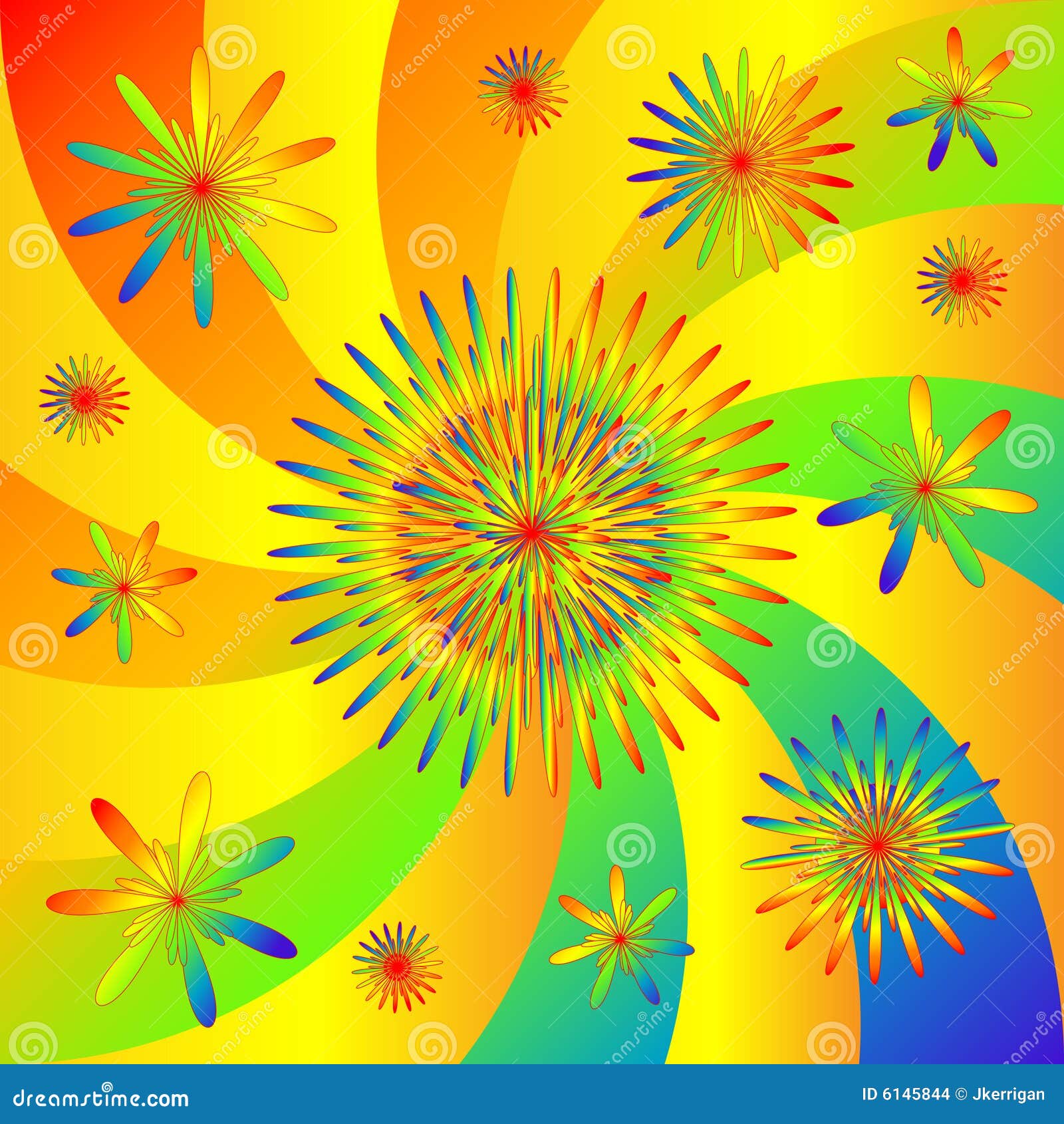 Rainbow Flowers Stock Illustrations – 14,315 Rainbow Flowers Stock ...