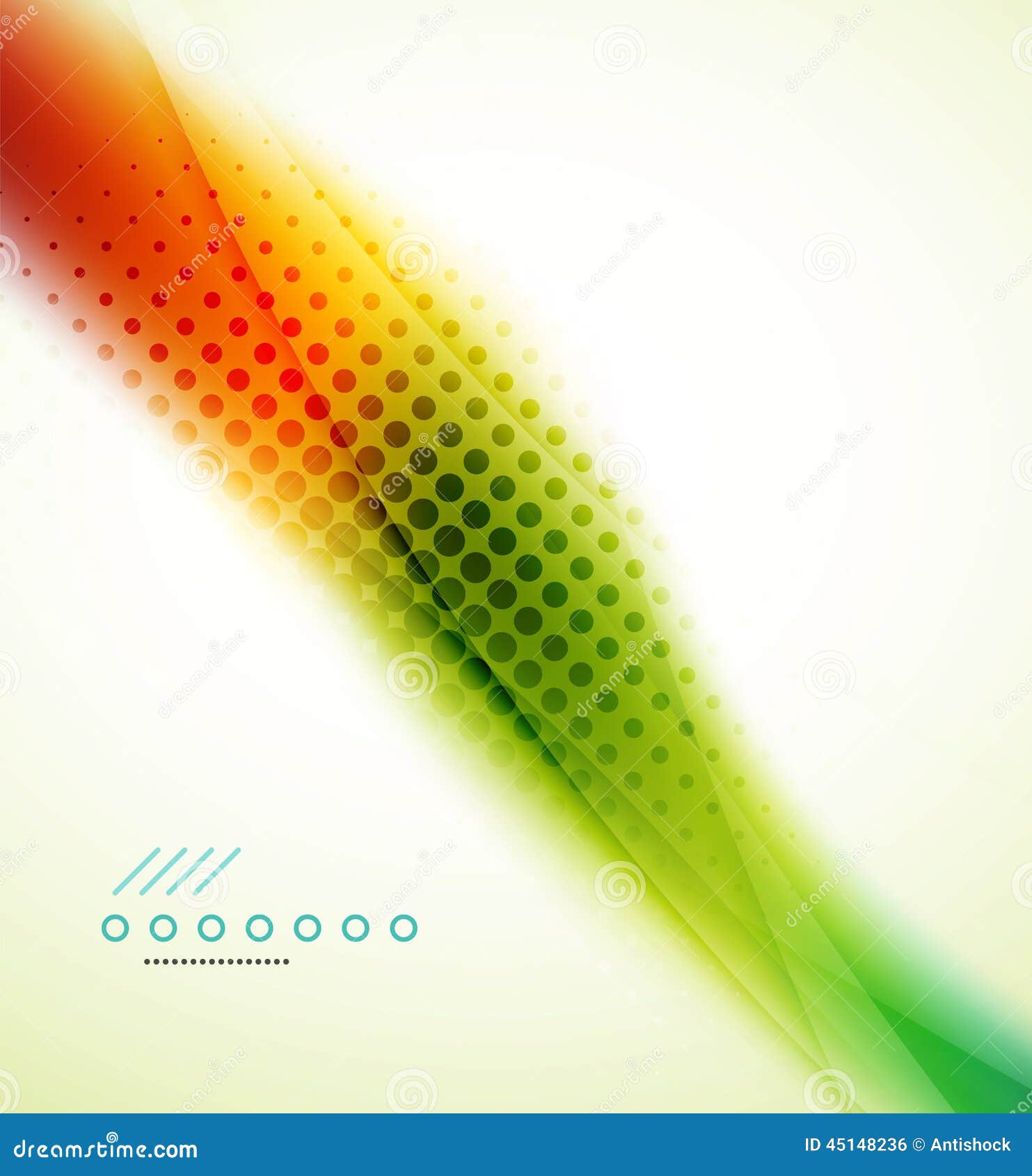 Rainbow flowing wave stock vector. Illustration of cover - 45148236
