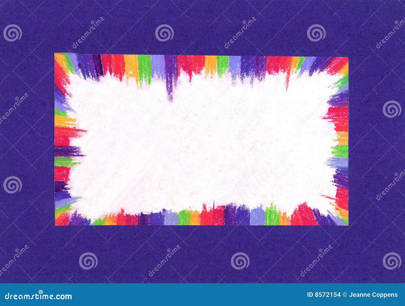 Rainbow frame. stock illustration. Illustration of center - 8572154