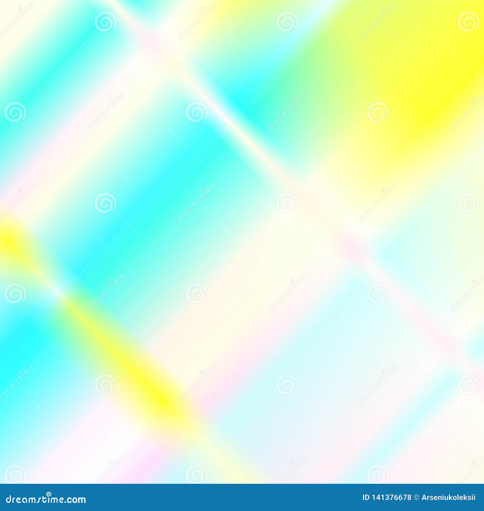 Rainbow Glow Reflections of Light. Holographic Dispersion and ...