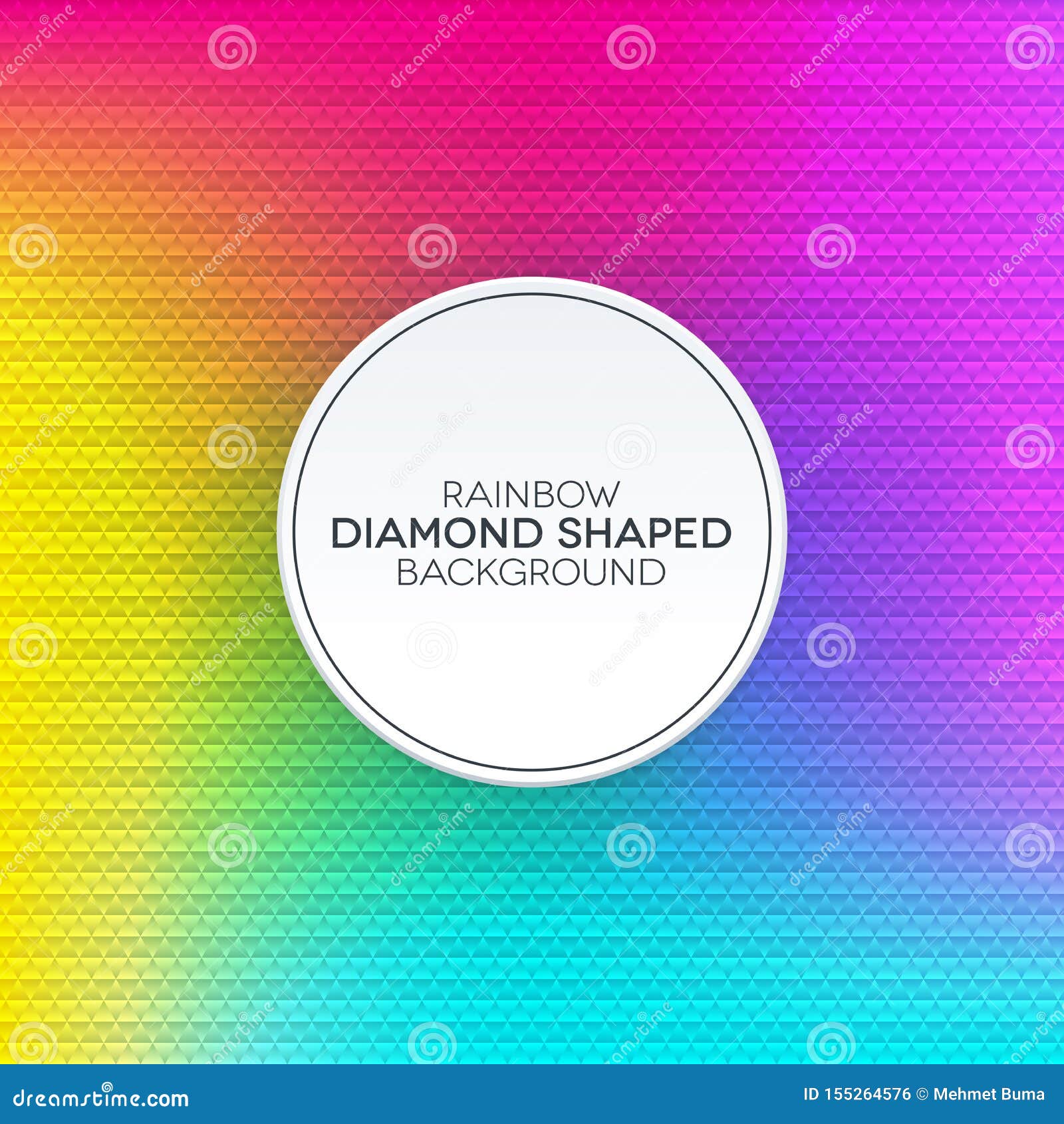 Rainbow Gradient Background with Diamond Shaped Texture Stock ...