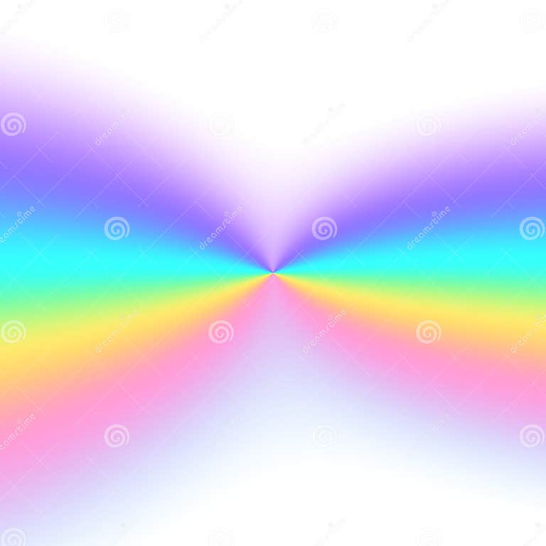 Rainbow Gradient Segment Isolated on Transparent Background, Overlay ...