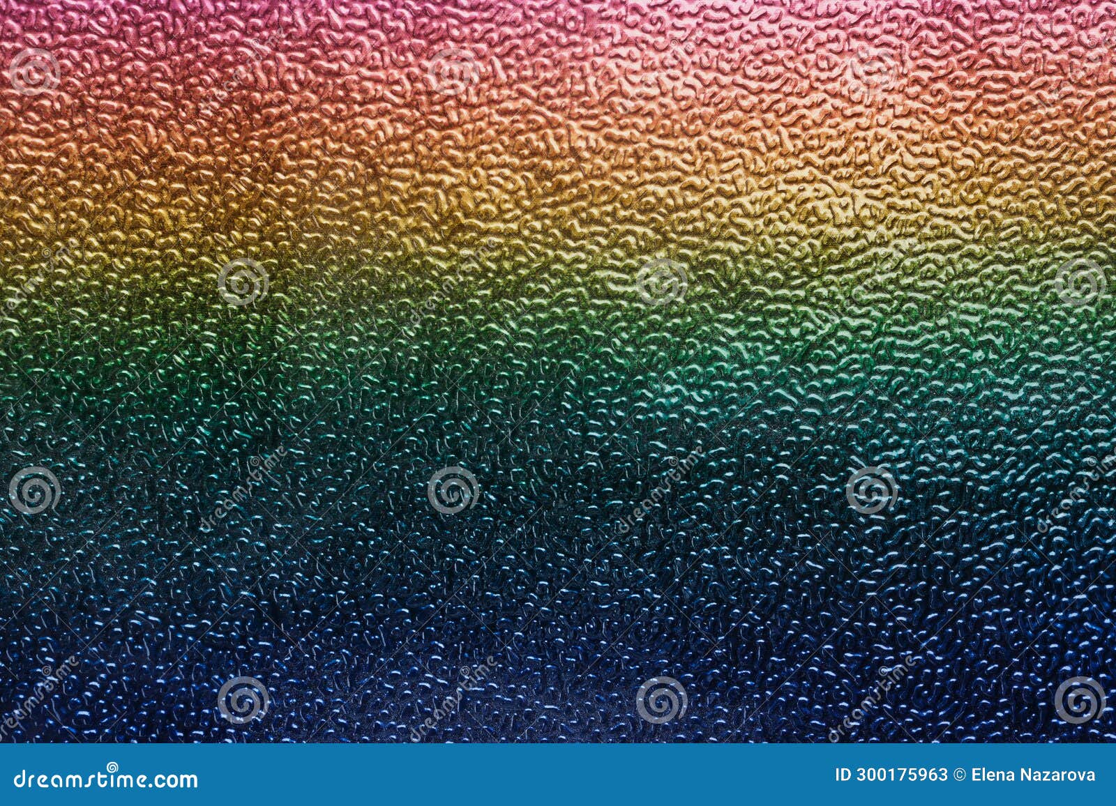 Rainbow Gradient Textural Background. Textured Metallic Paper or Foil ...