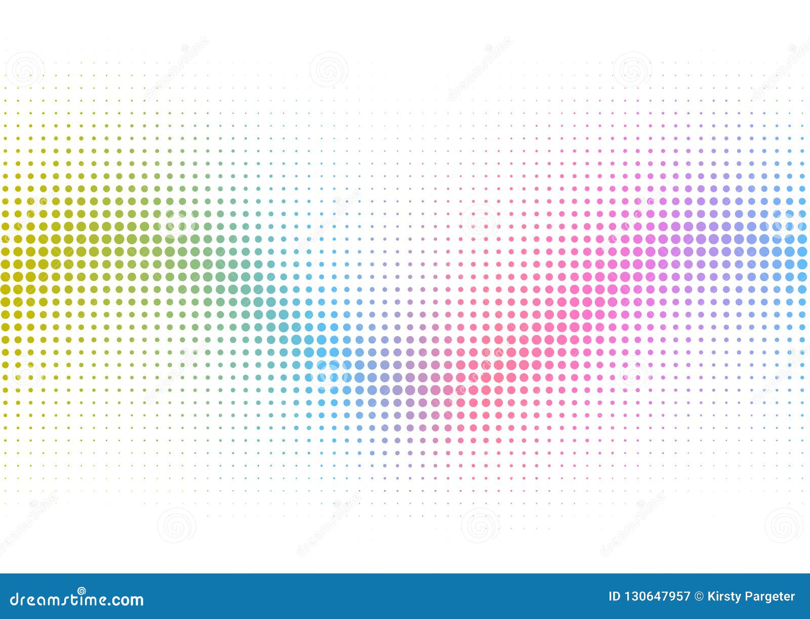 Rainbow Halftone Dots Background Stock Vector - Illustration of ...