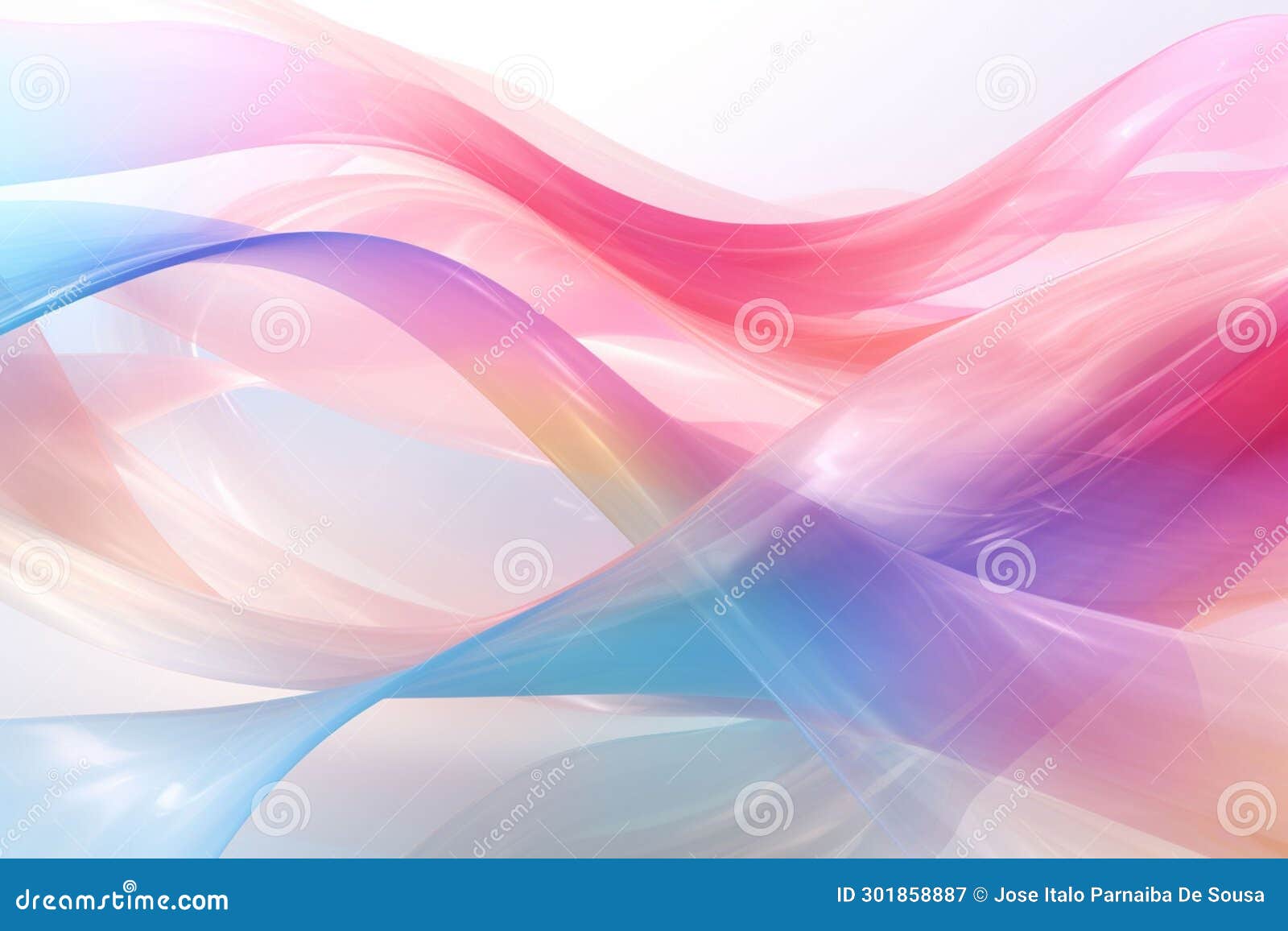 Rainbow Harmony Elements of a Rainbow Converging Stock Illustration ...