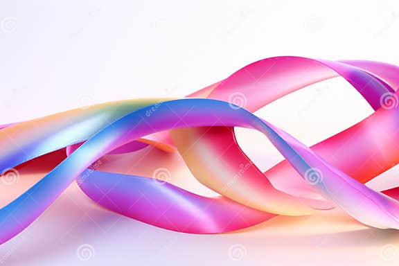 Rainbow Harmony Elements of a Rainbow Converging Stock Illustration ...