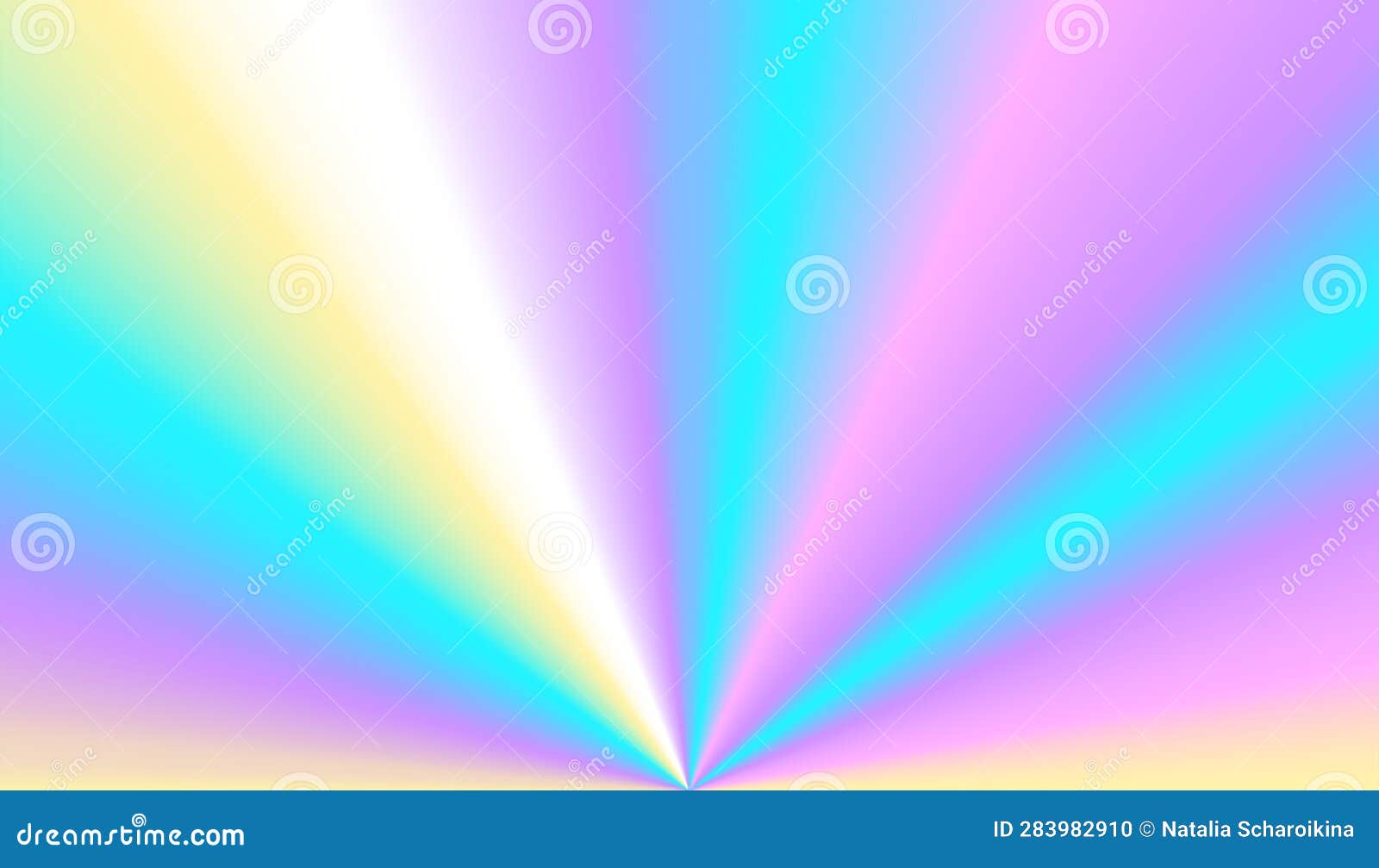 Rainbow Holographic Background Stock Illustration - Illustration of ...