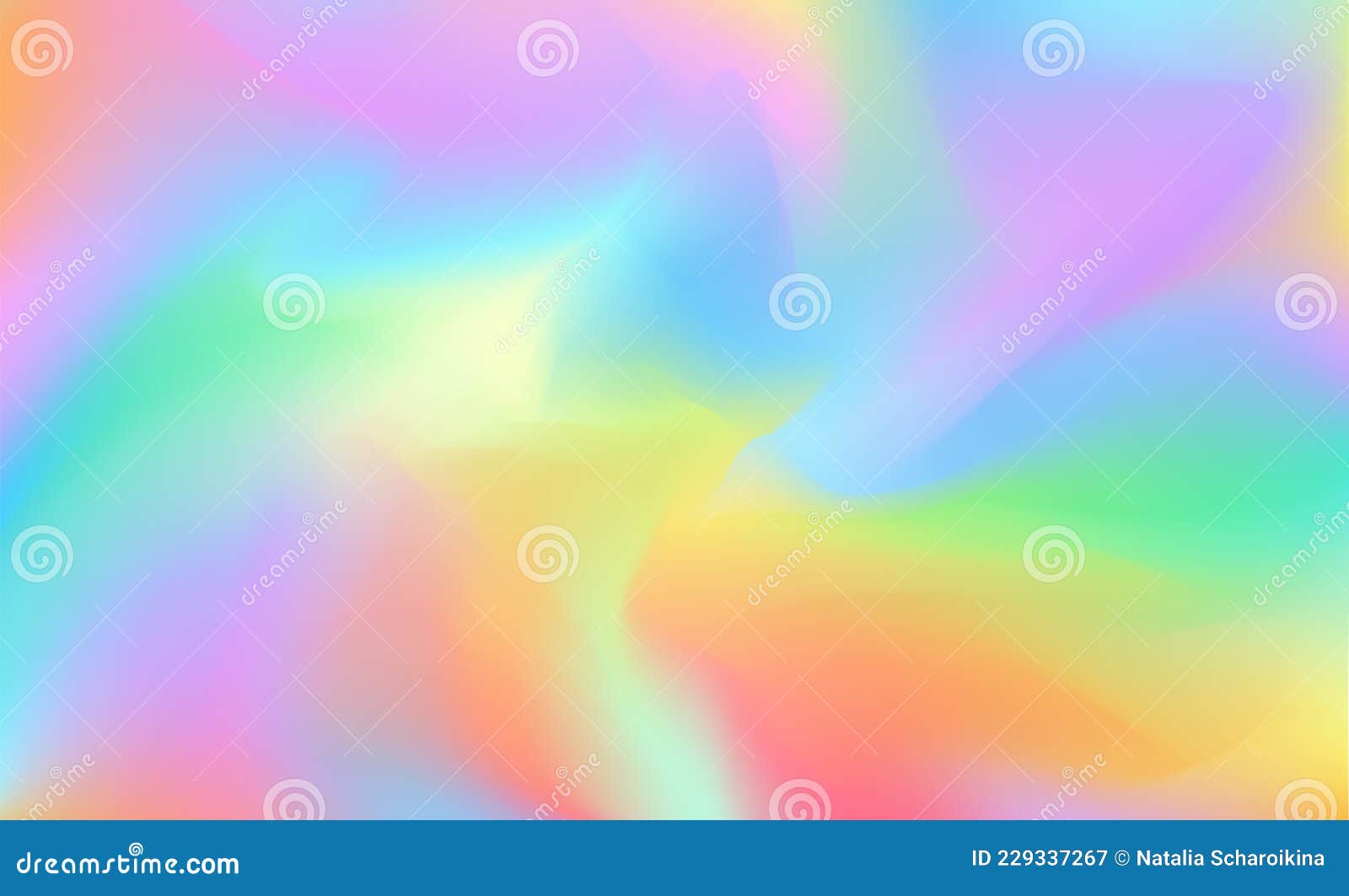 Rainbow Holographic Festive Abstract Background. Rainbow Gradient Stock Vector - Illustration of ...