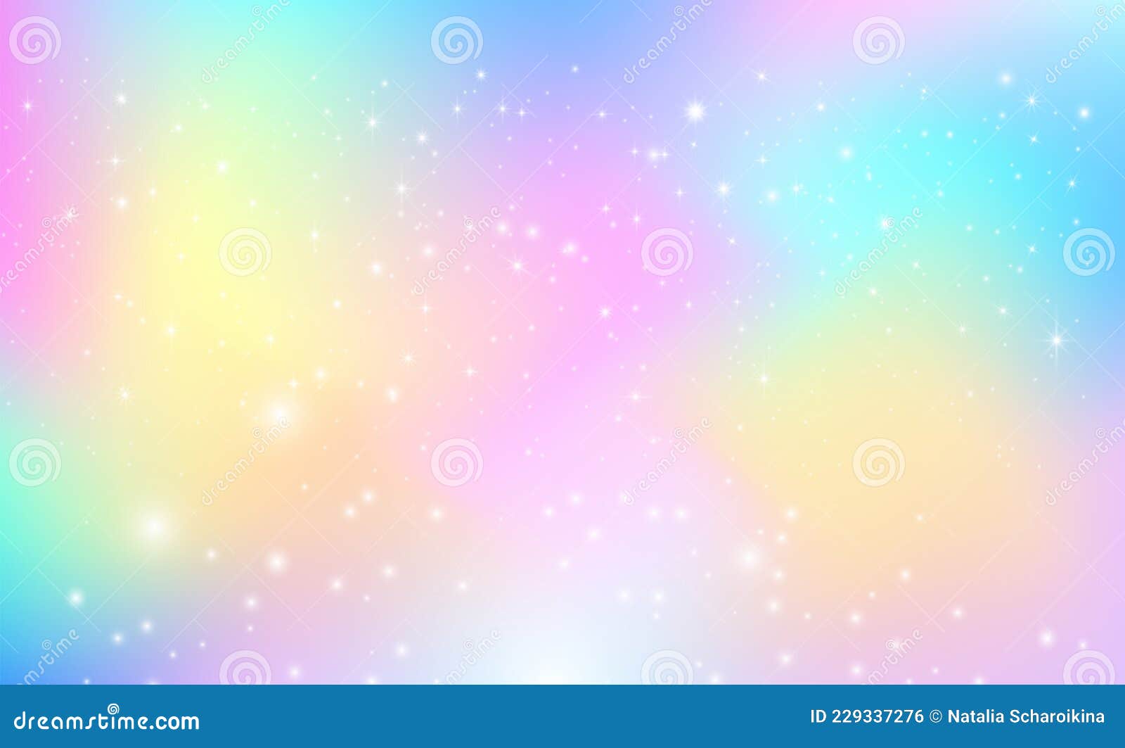 Rainbow Holographic Festive Abstract Background. Rainbow Gradient Stock ...