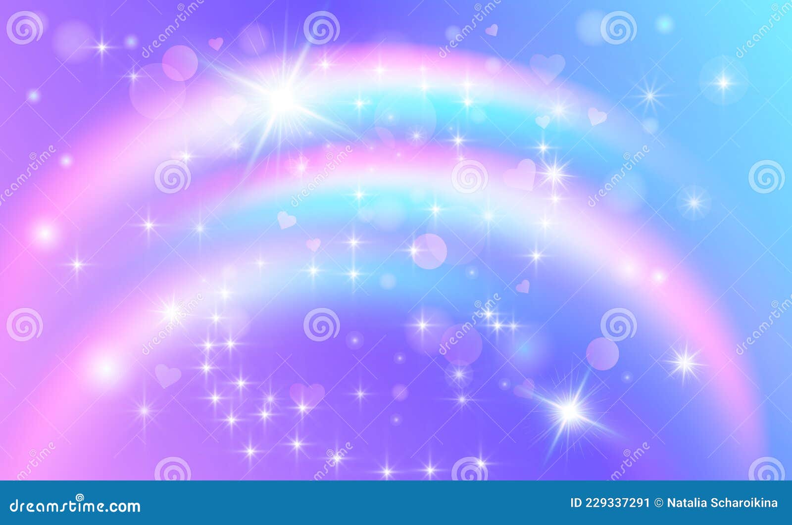 Rainbow Holographic Festive Abstract Background. Rainbow Gradient Stock Vector - Illustration of ...