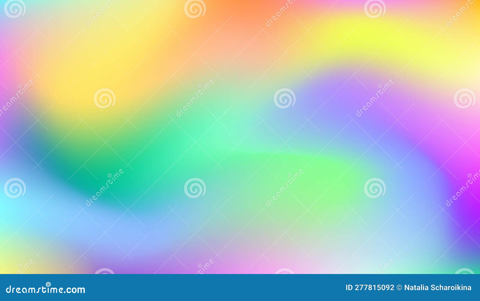 Rainbow Holographic Festive Abstract Background. Rainbow Gradient Stock Vector - Illustration of ...