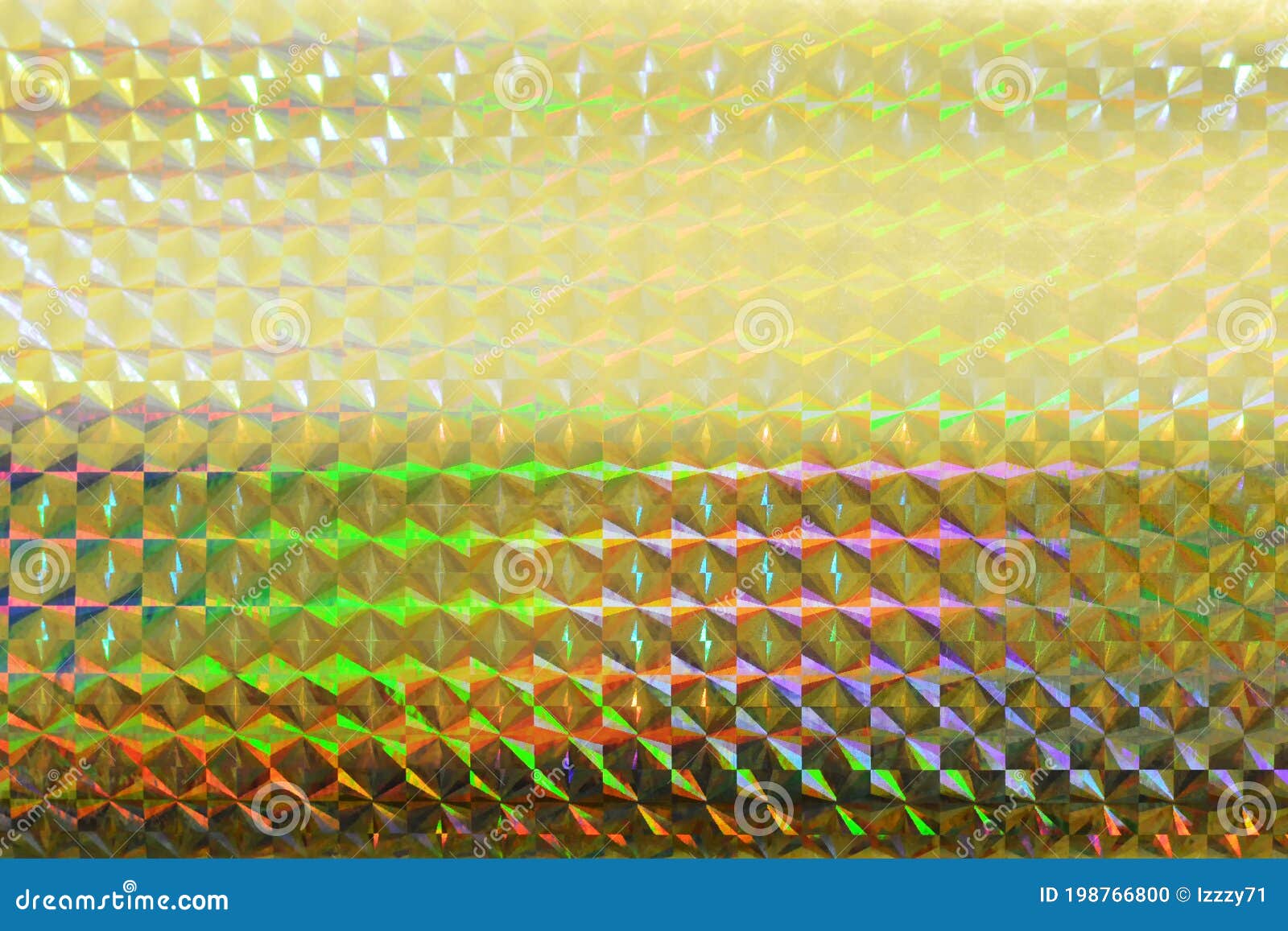 Rainbow Holographic Foil Pattern Stock Photo - Image of iridescent ...