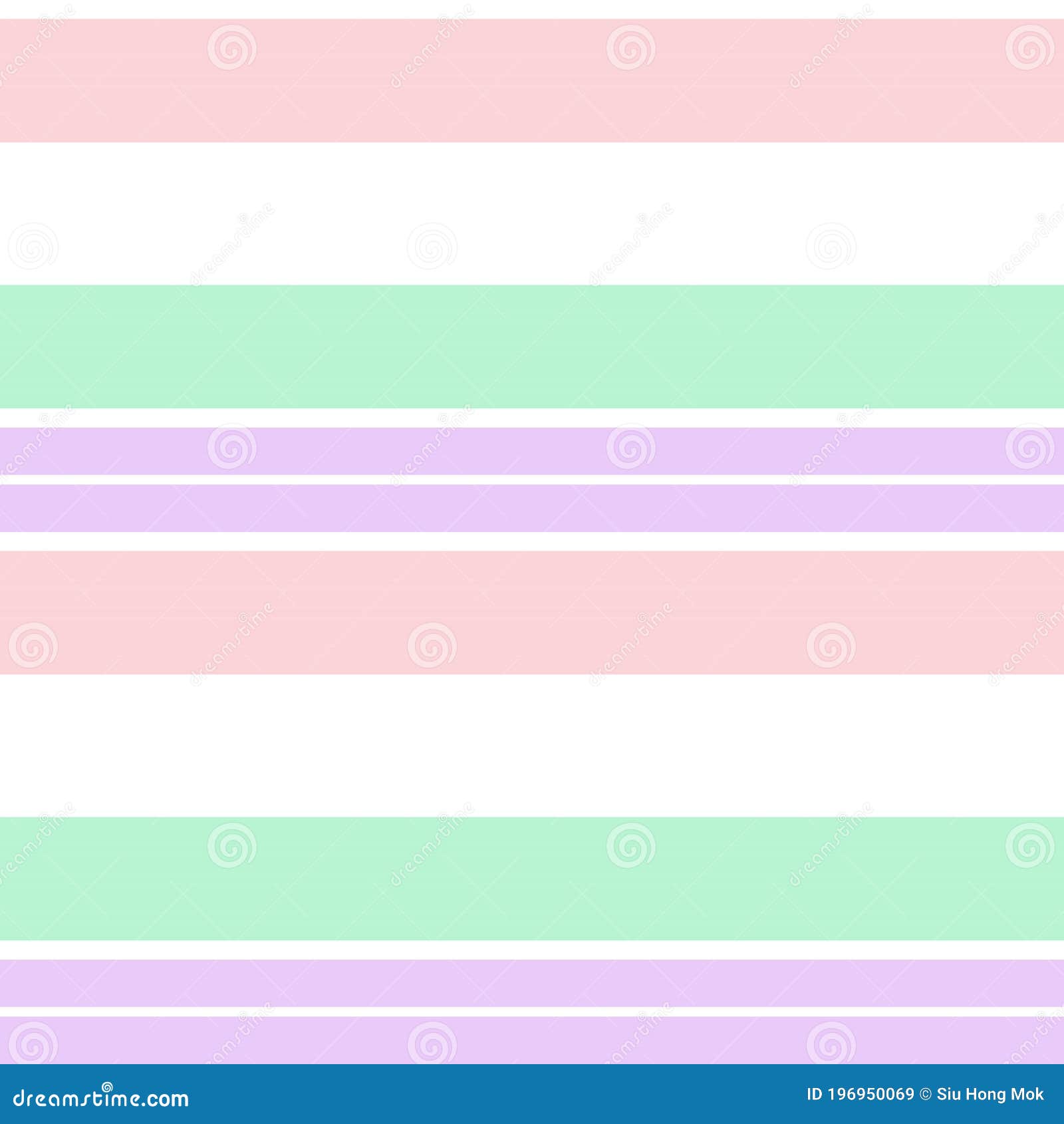 Rainbow Stripe Seamless Pattern Background in Horizontal Style Stock ...