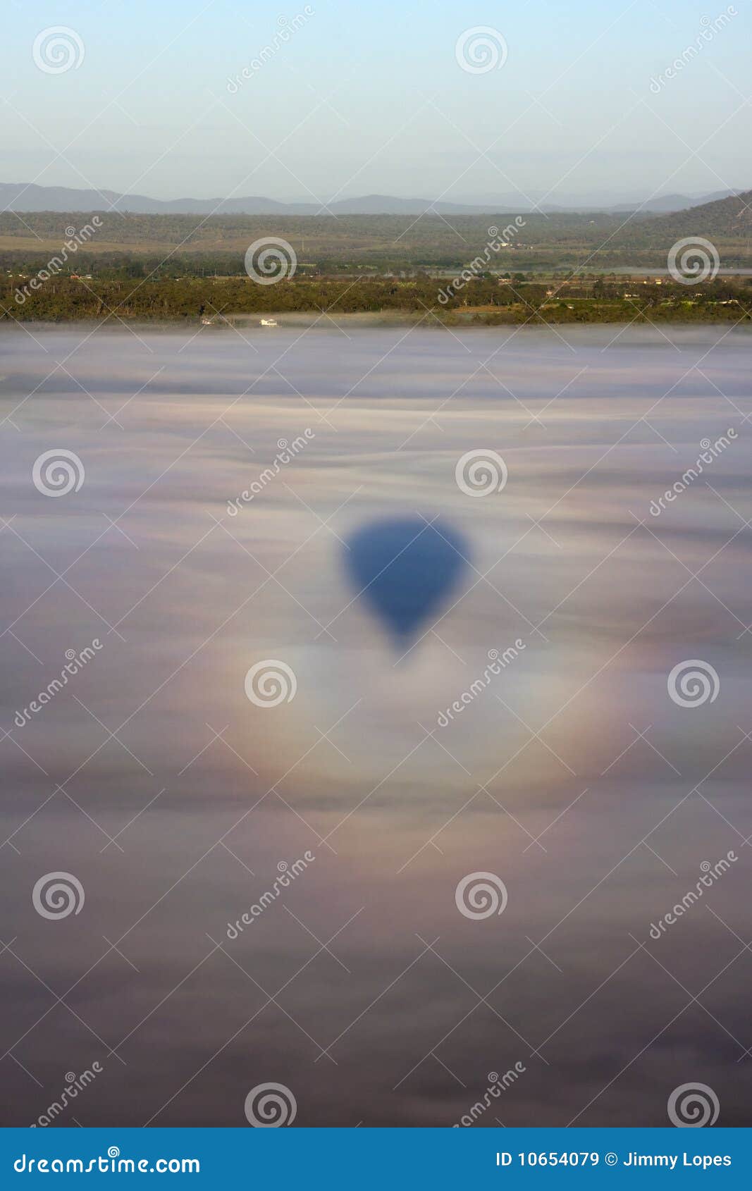 Rainbow Hot Air Balloon Reflection Stock Image - Image of aircraft ...