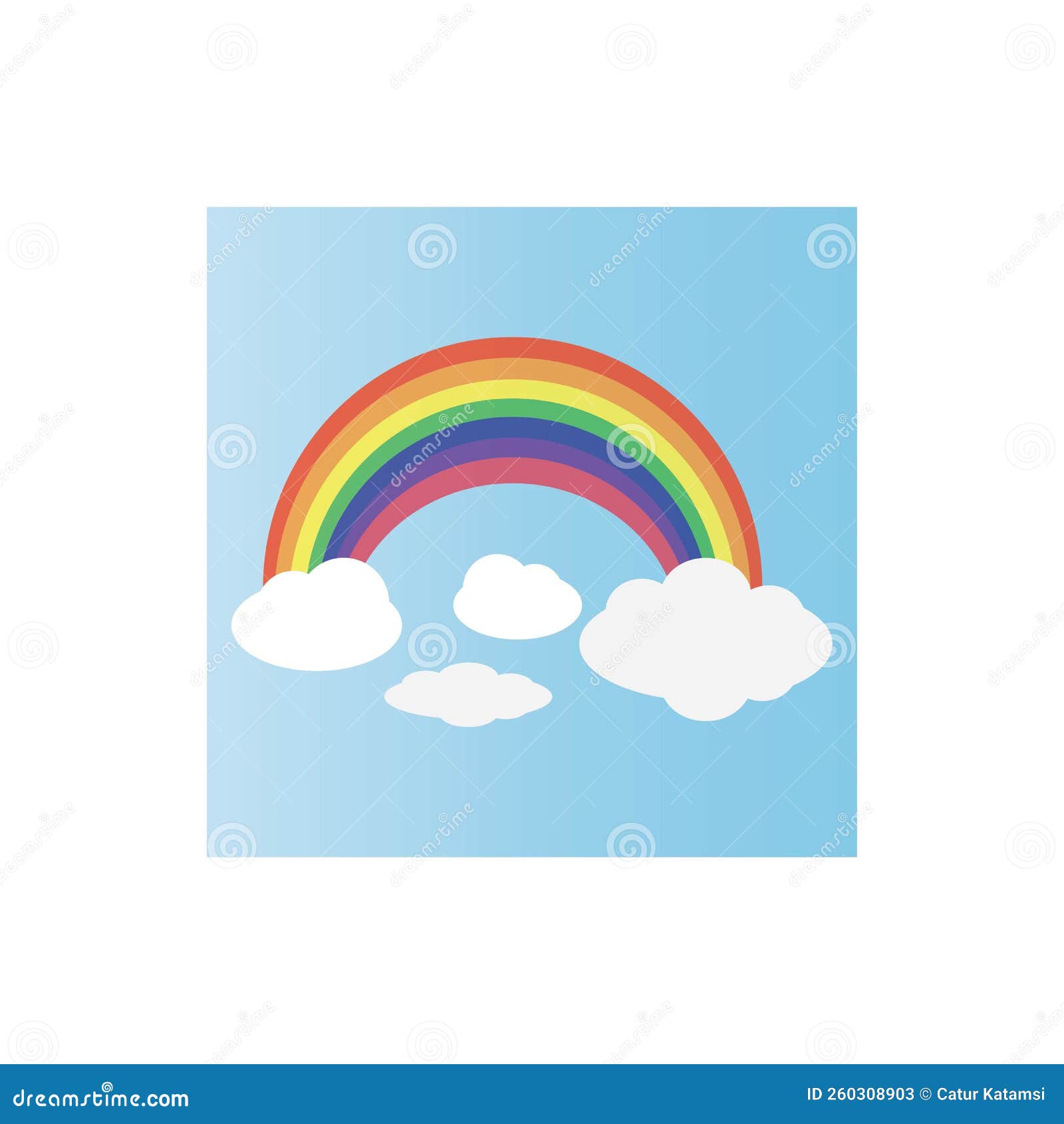 Rainbow icon logo vector stock vector. Illustration of design - 260308903