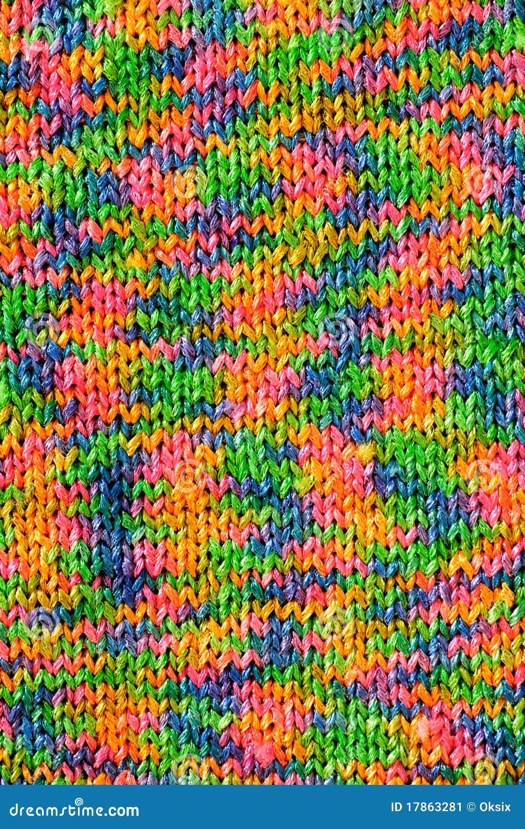 Rainbow knitted texture stock image. Image of skill, multi - 17863281