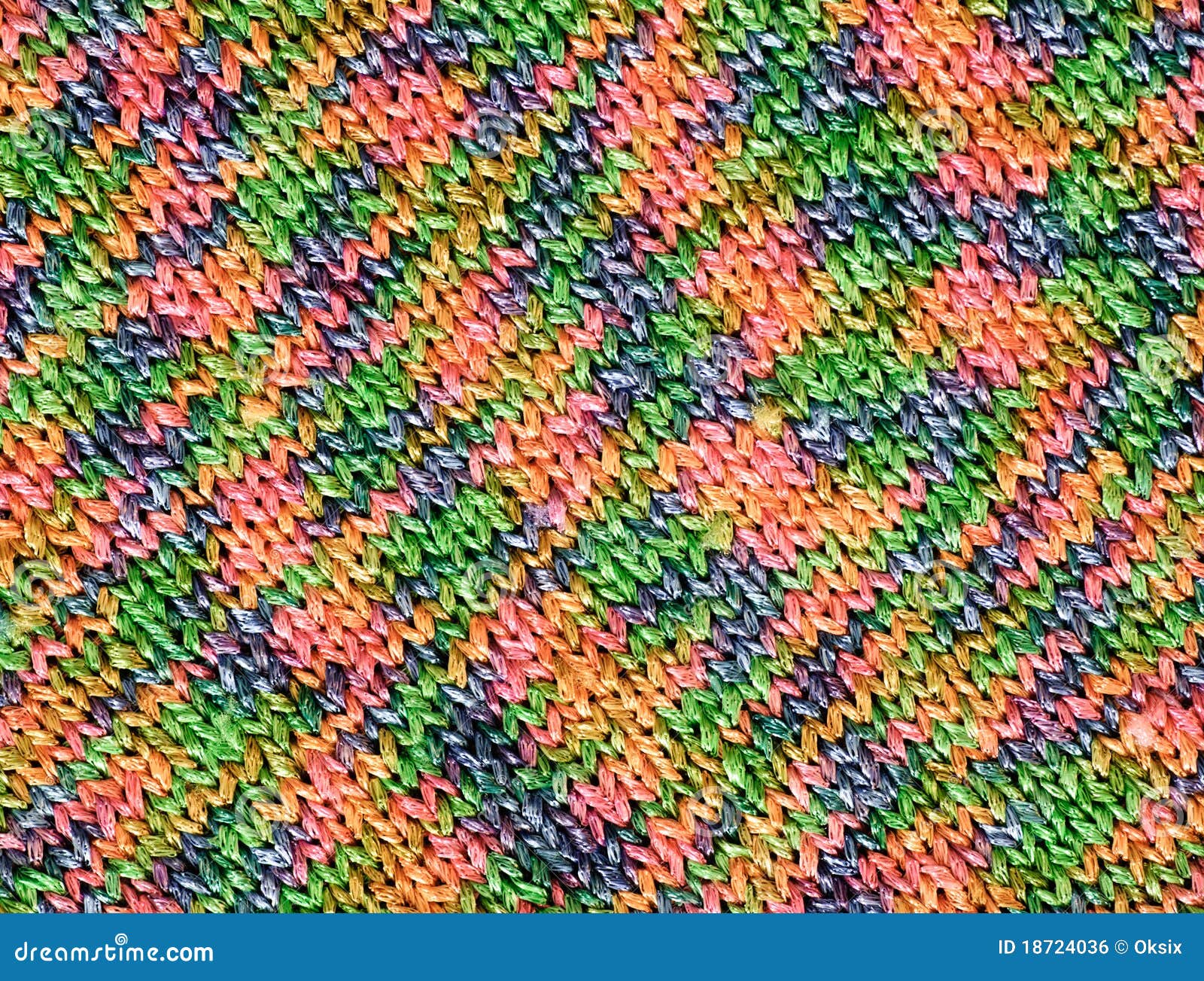 Rainbow knitted texture stock photo. Image of effect - 18724036