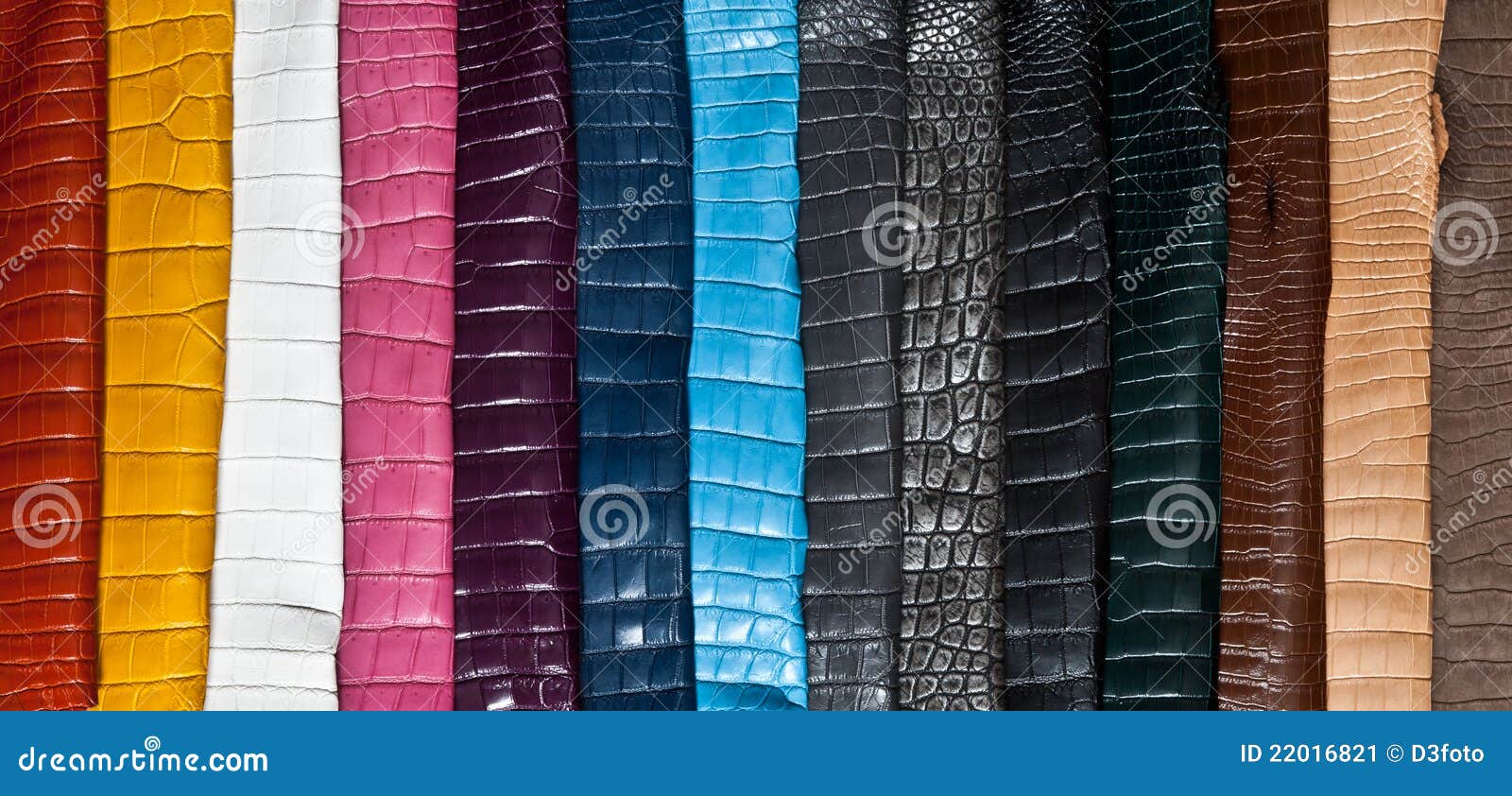 Rainbow of leather stock image. Image of green, waves - 22016821
