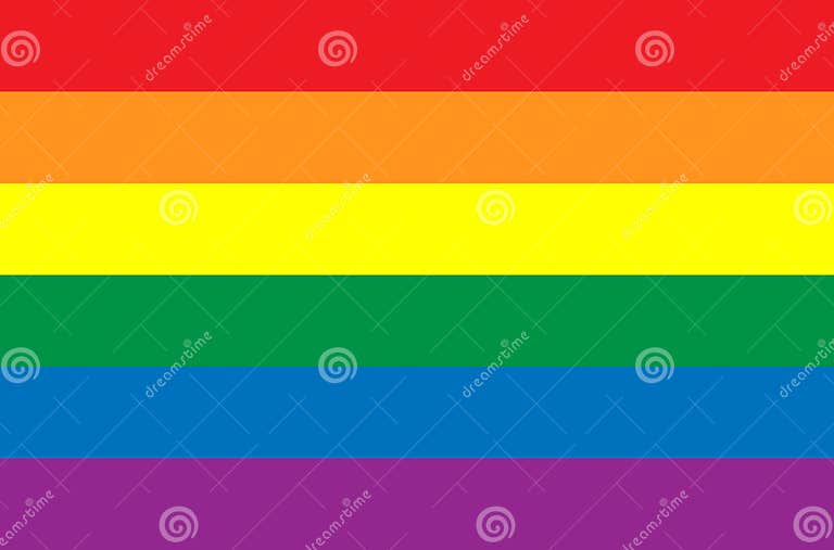 Rainbow Lgbt Flag Gay Pride Movement Oficcial Flag Symbol Of Sexual