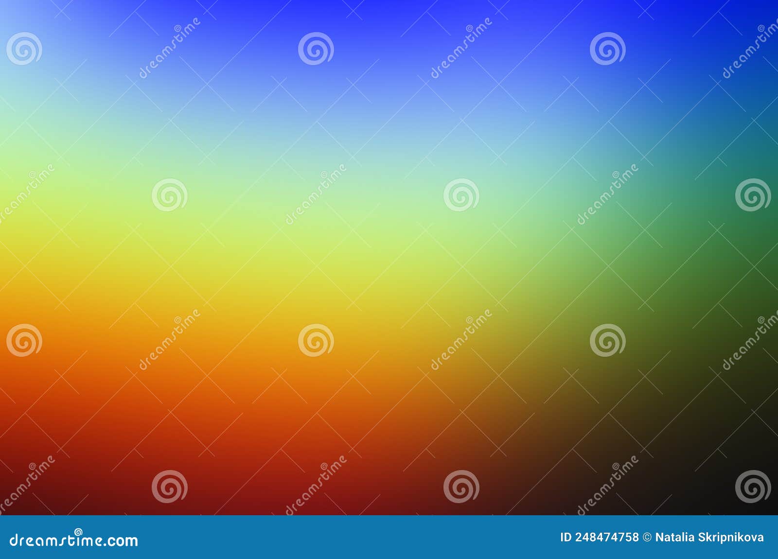 Rainbow Light, Blurry Glow. Abstraction Stock Photo - Image of ...
