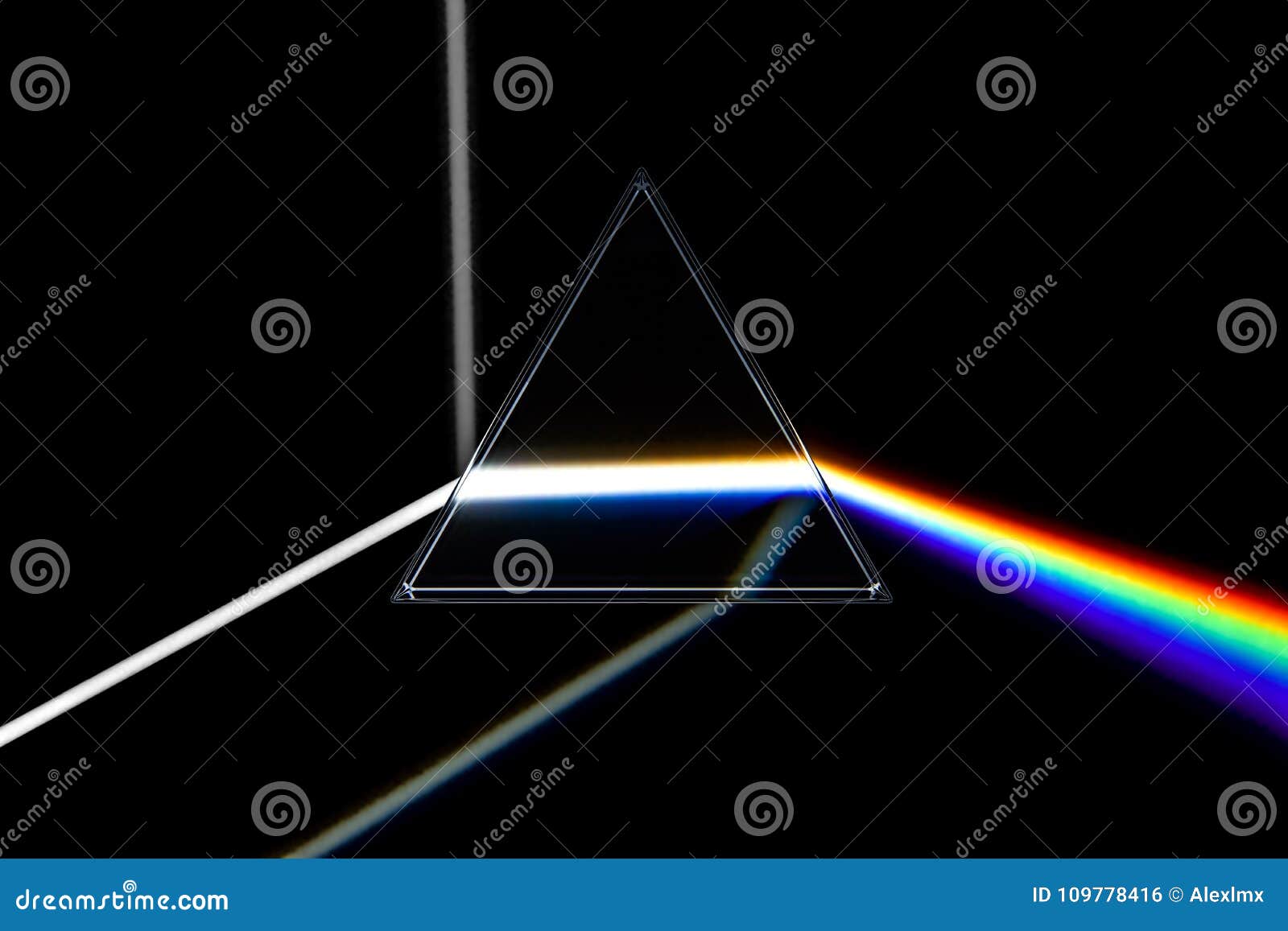 Prism Optical Rainbow Light Ray Spectrum Royalty-Free Stock Photography ...