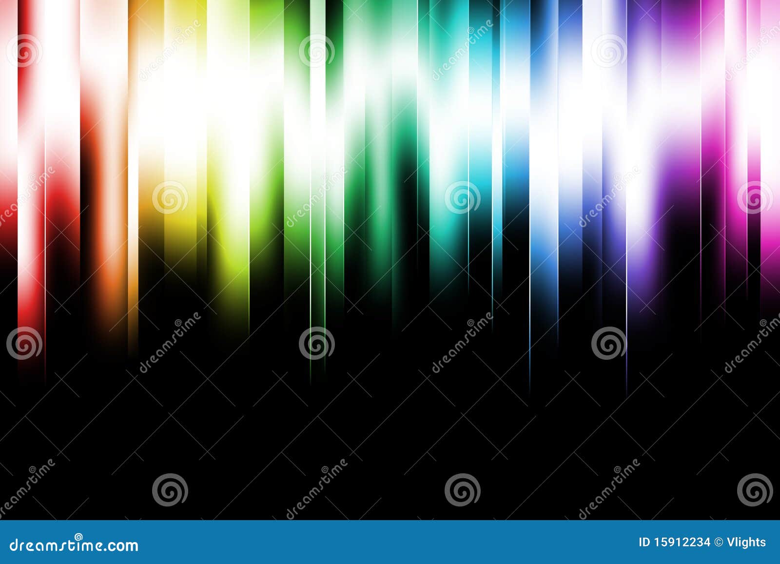 Electrifying Gradient Of Intense Colors Royalty-Free Stock Photo ...