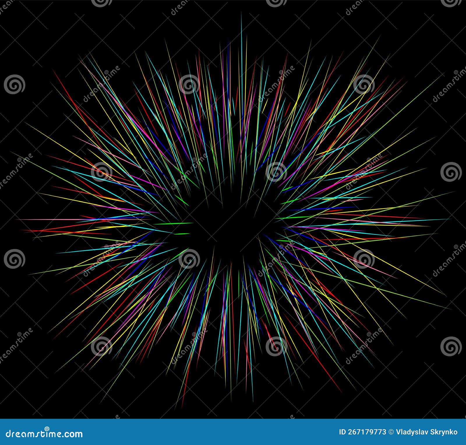 Line Explosion Stock Photo | CartoonDealer.com #79543278