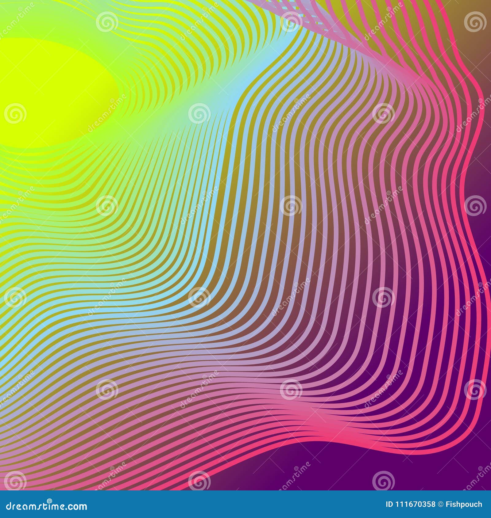 Rainbow Lines Abstract Vector Background. Stock Vector - Illustration ...