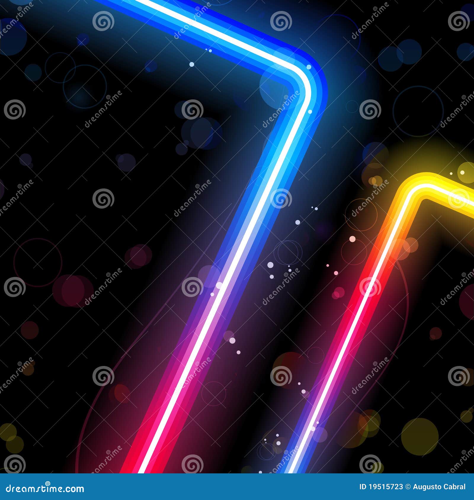 Rainbow Lines Background stock vector. Illustration of decoration ...